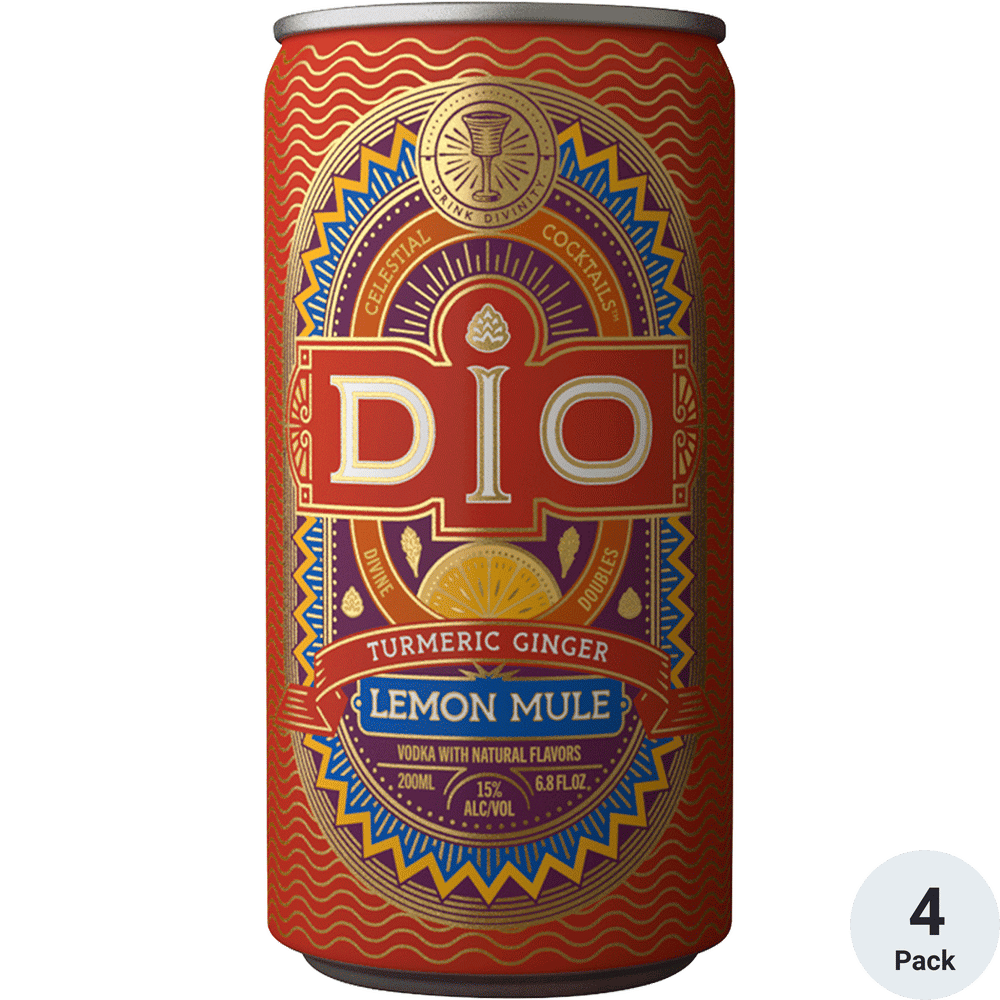 DIO Turmeric Ginger Lemon Mule | Total Wine & More