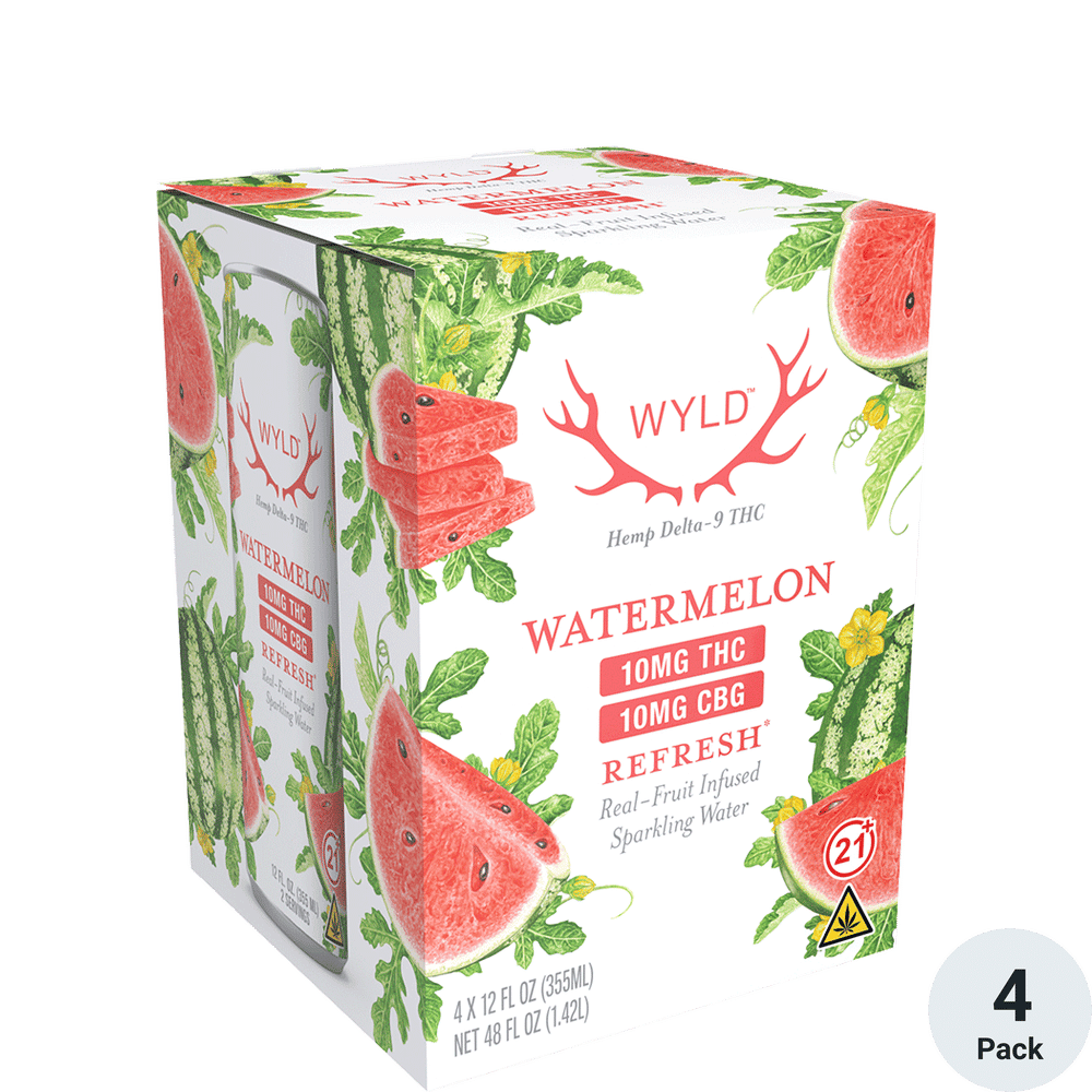 Wyld THC 10mg Watermelon | Total Wine & More