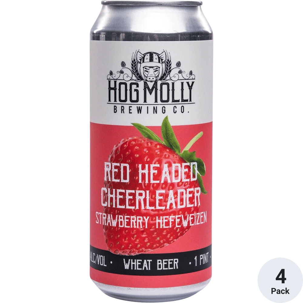 Hog Molly Red Headed Cheerleader Strawberry Hefeweizen | Total Wine & More