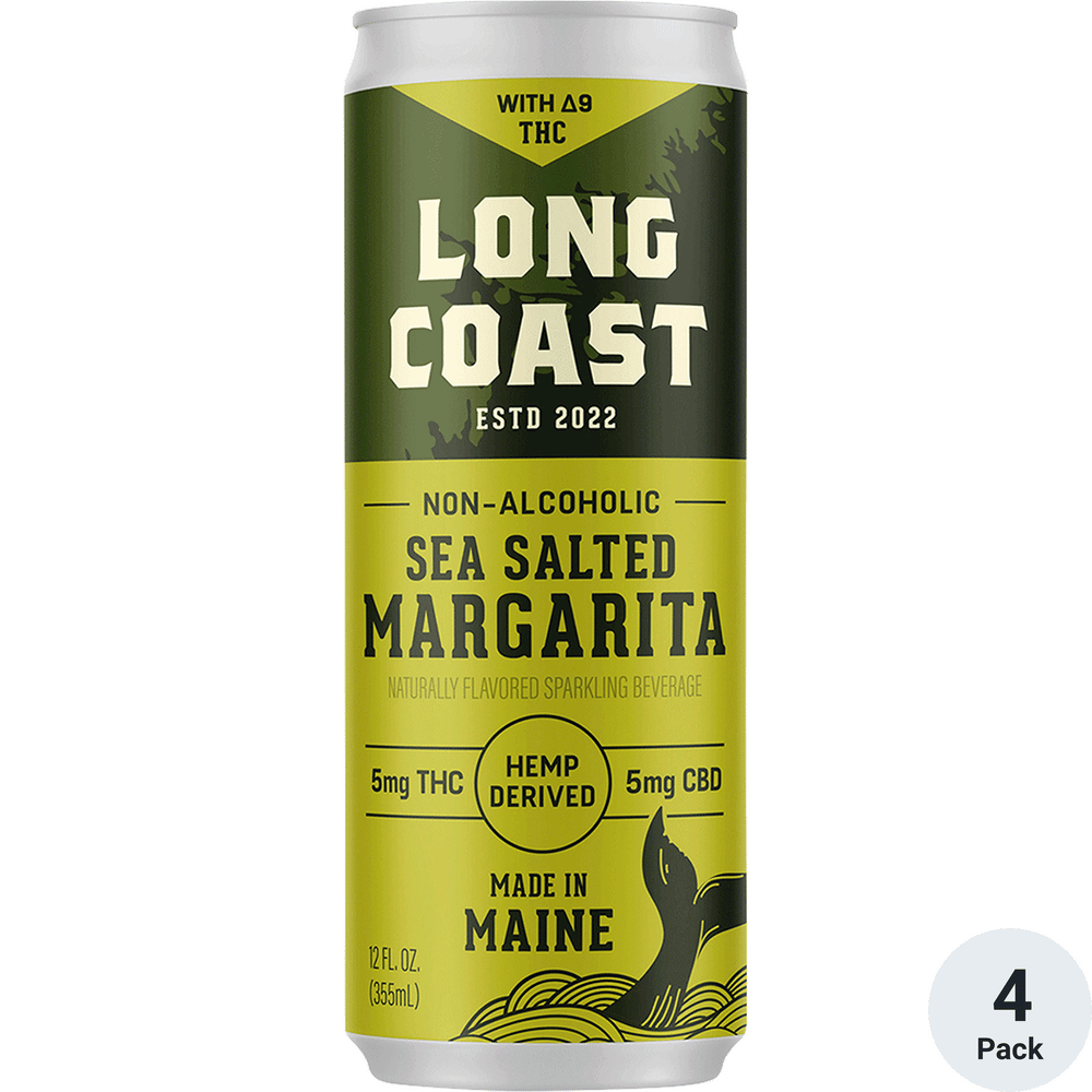 Long Coast THC 5mg Sea Salt Margarita | Total Wine & More