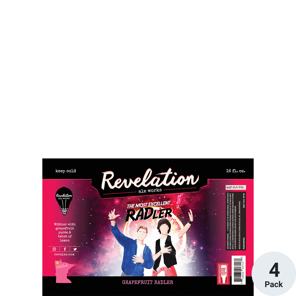 Revelation Grapefruit RADler | Total Wine & More