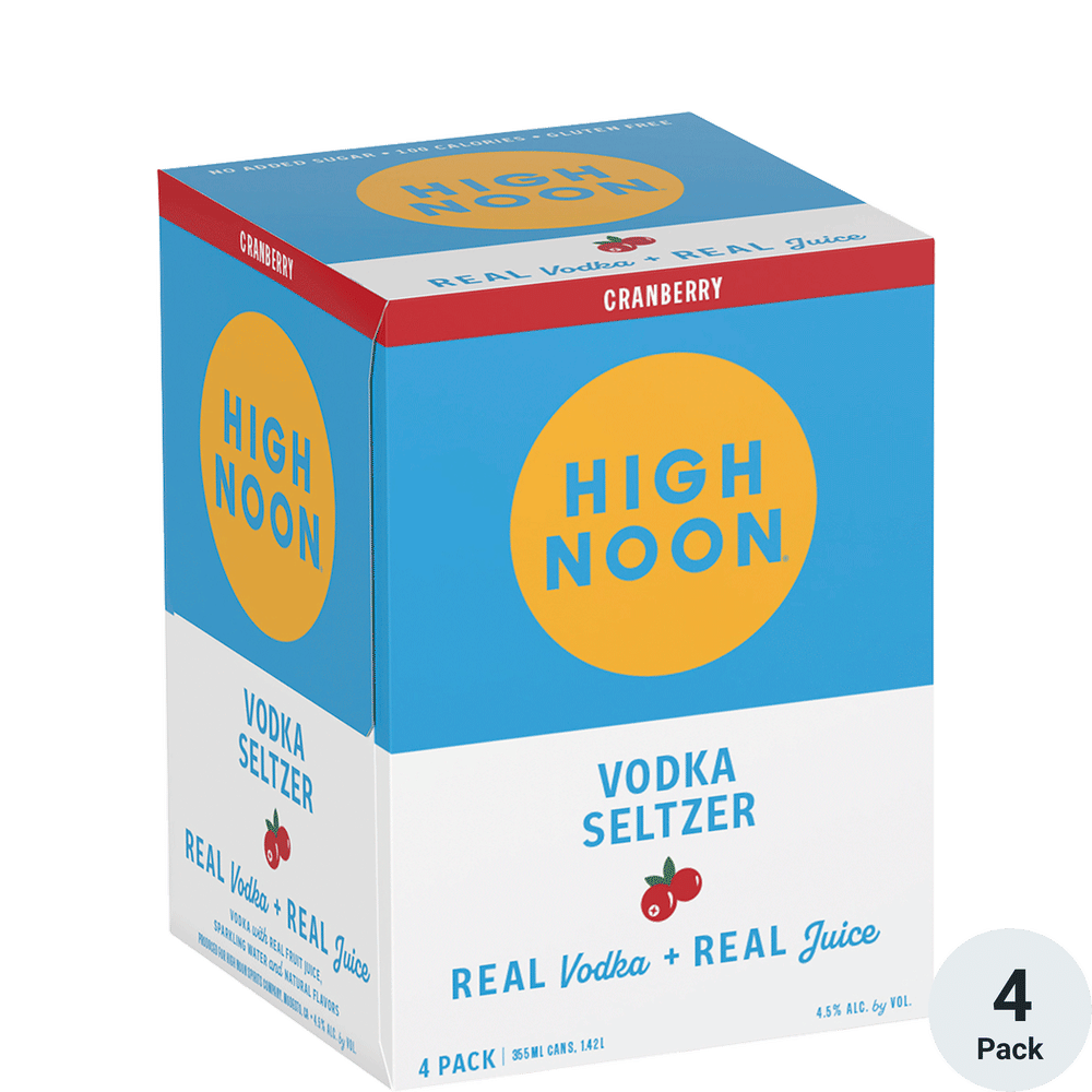 High Noon Hard Seltzer Cranberry | Total Wine & More