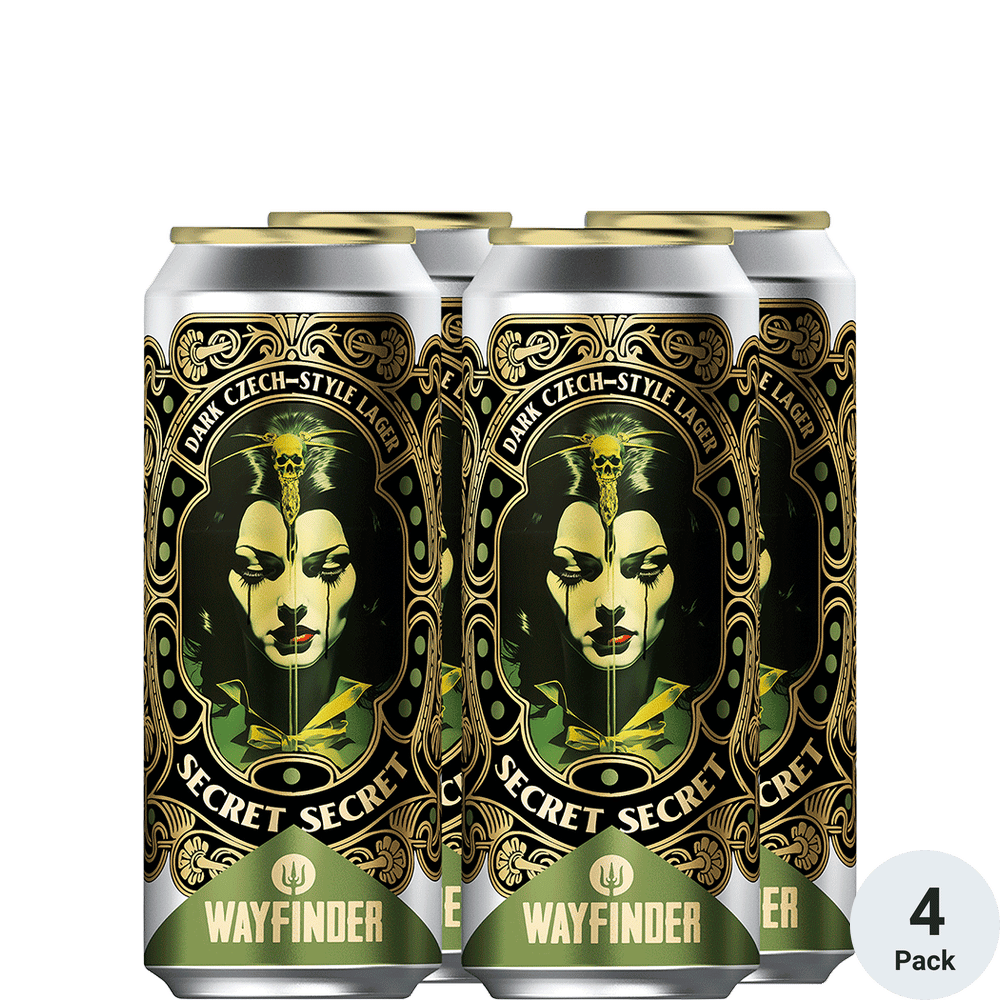 Wayfinder Secret Secret Czech-Style Dark Lager | Total Wine & More