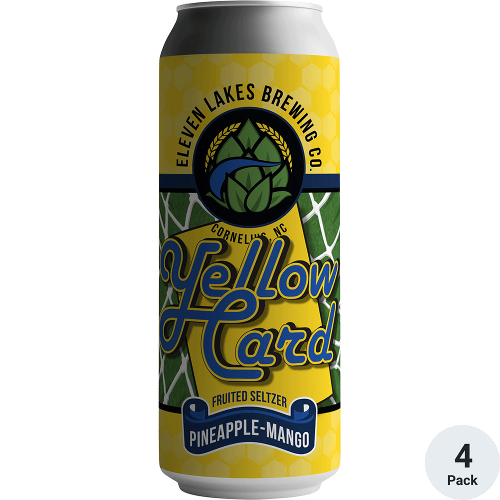 Eleven Lakes Yellow Card Pineapple Mango Seltzer | Total Wine & More