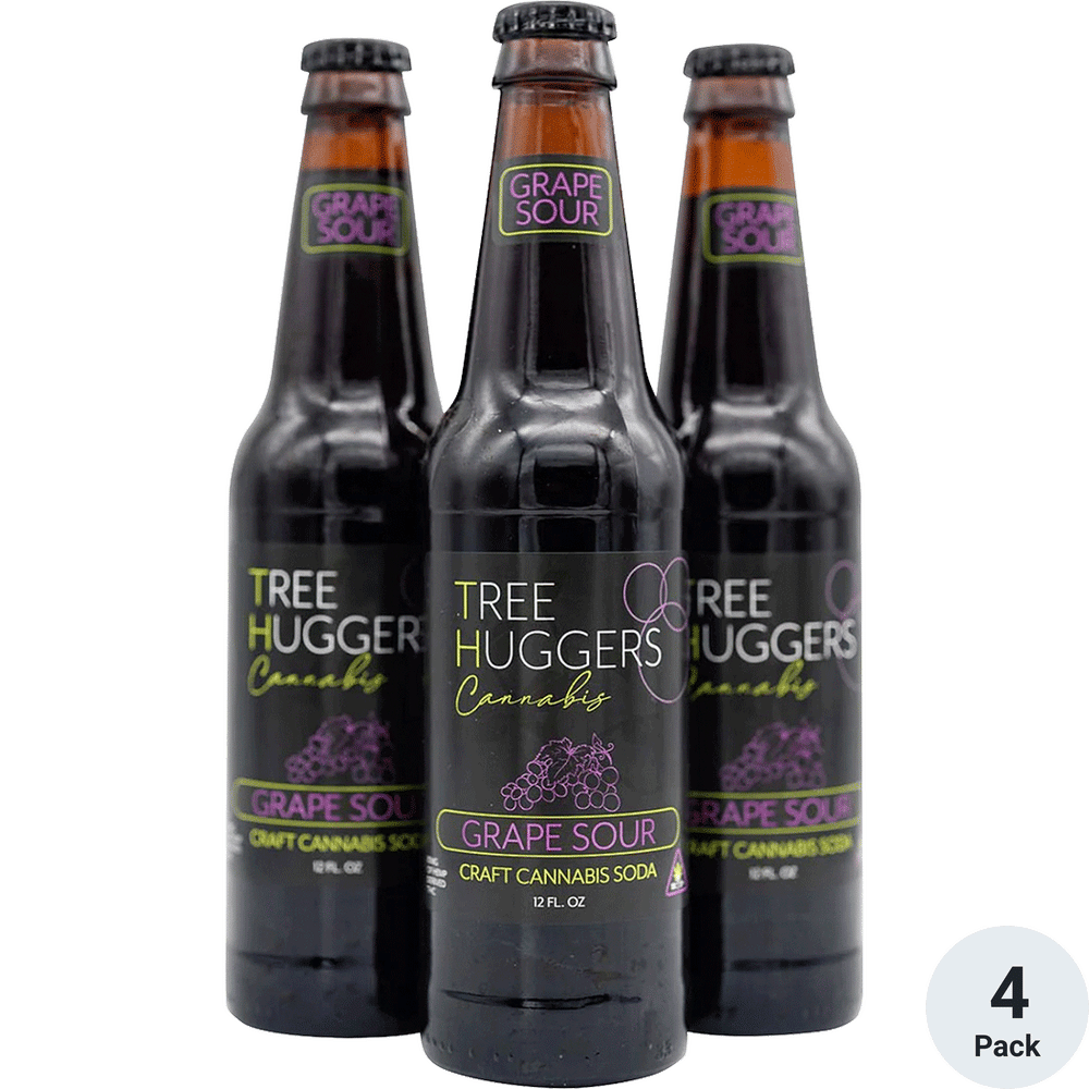 Tree Huggers THC 10mg Sour Grape | Total Wine & More