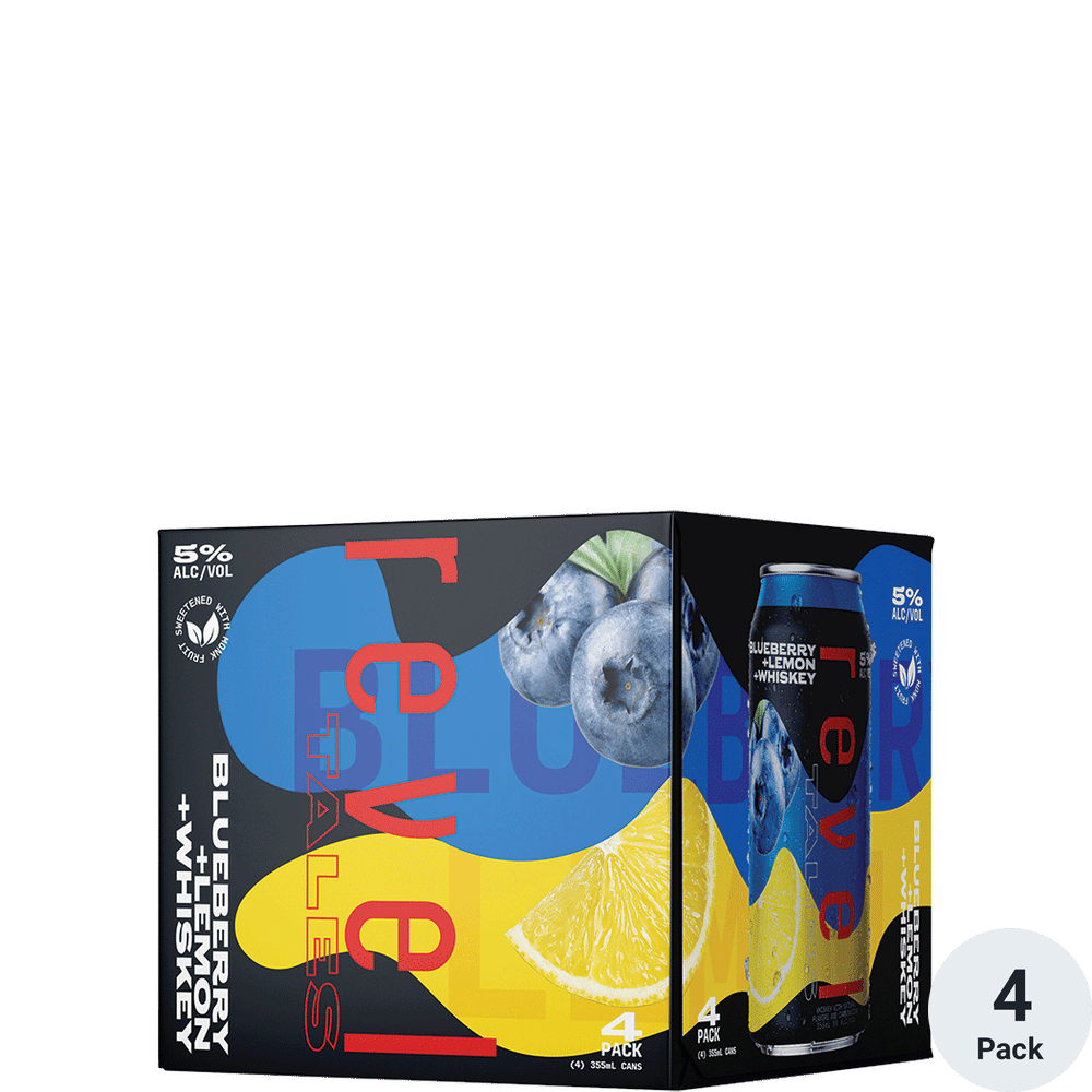 Revel Tales Blueberry Lemon Whiskey | Total Wine & More