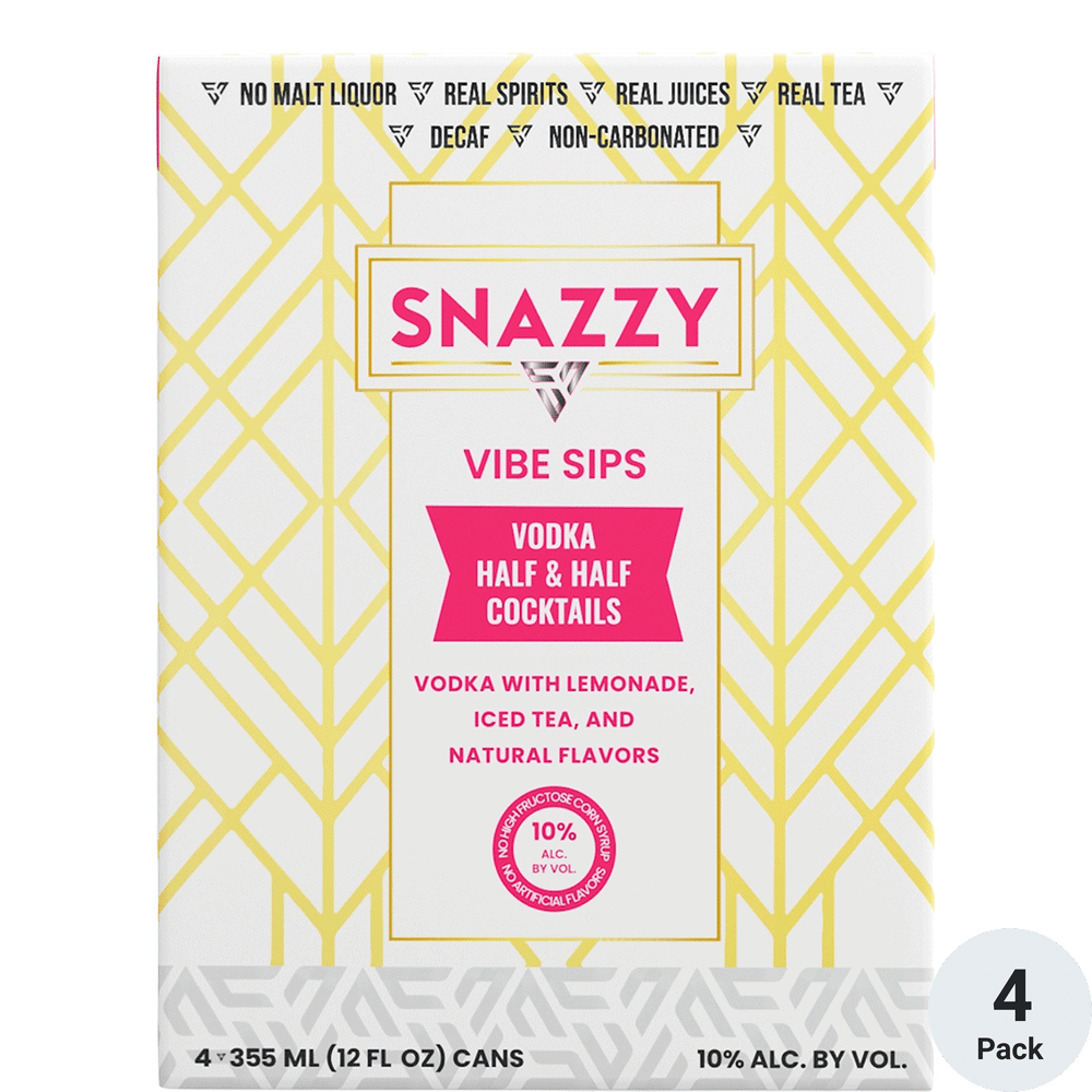 Snazzy Vodka Half & Half Cocktail | Total Wine & More