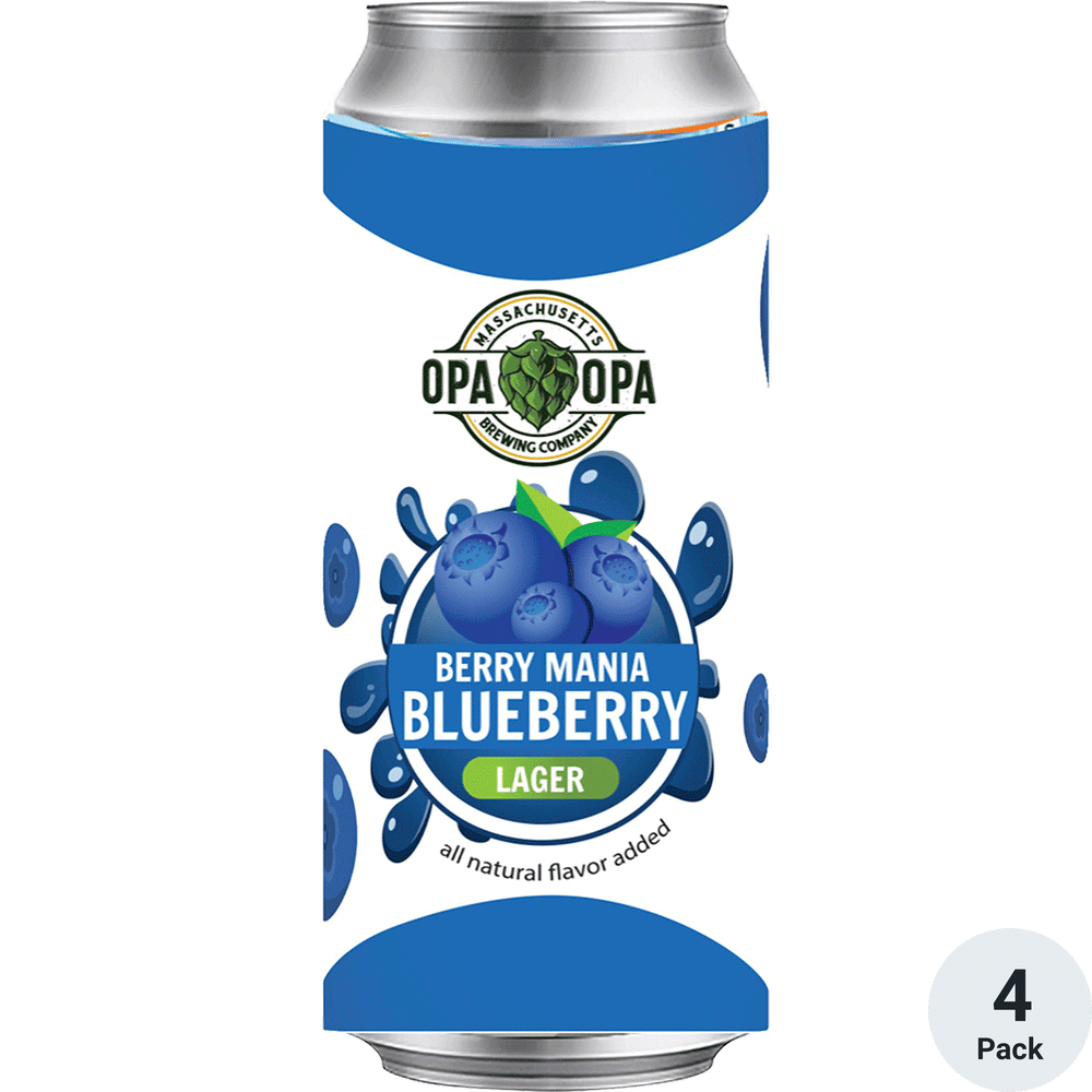 Opa-Opa Berry Mania Blueberry Lager | Total Wine & More