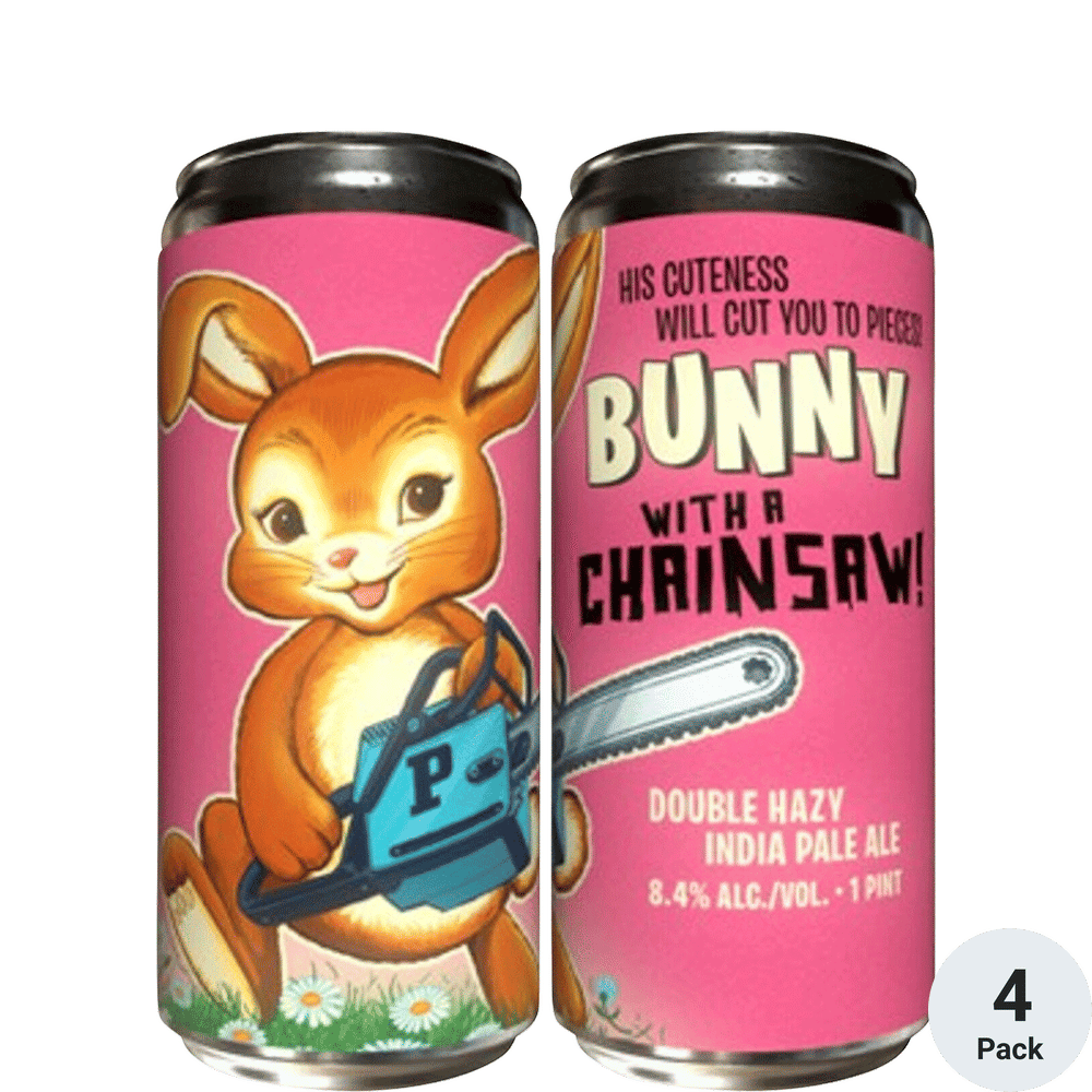 Paperback Bunny With Chainsaw | Total Wine & More
