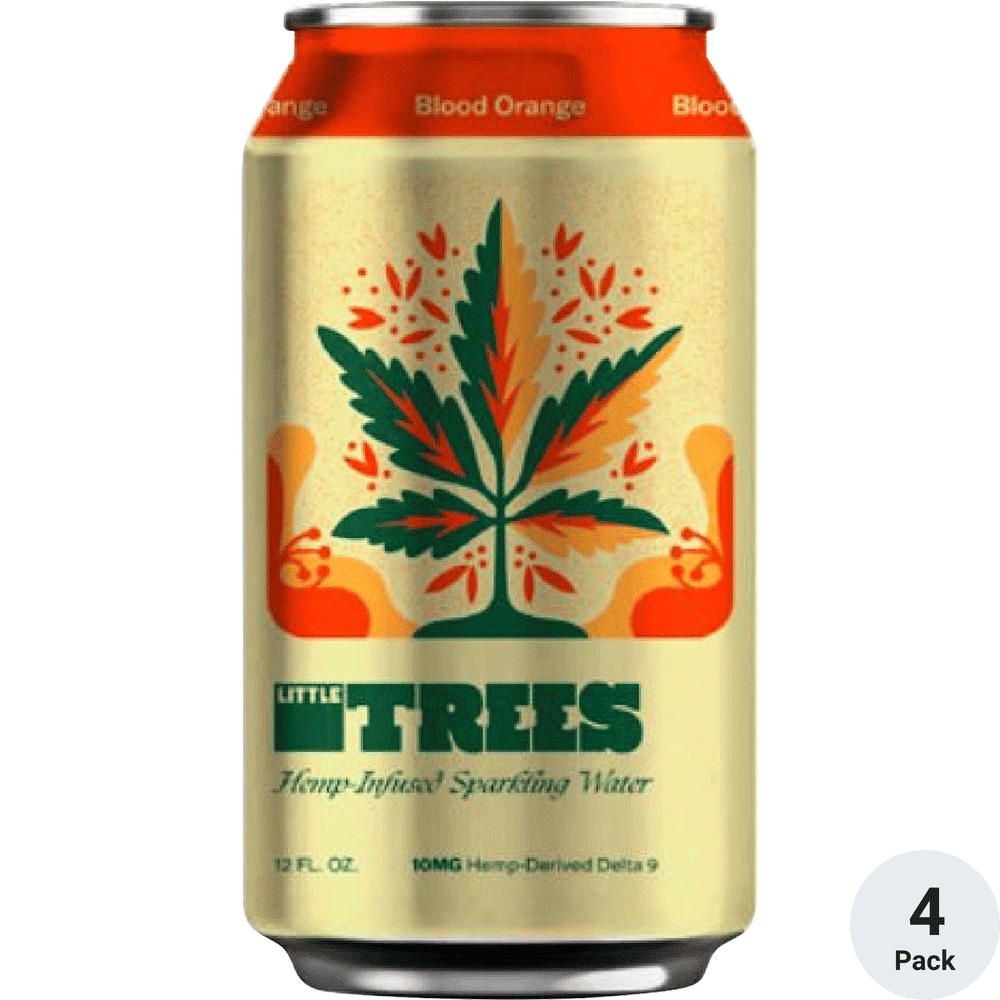 Foothills THC 10mg Lil' Trees Blood Orange Sparkling Water | Total Wine & More