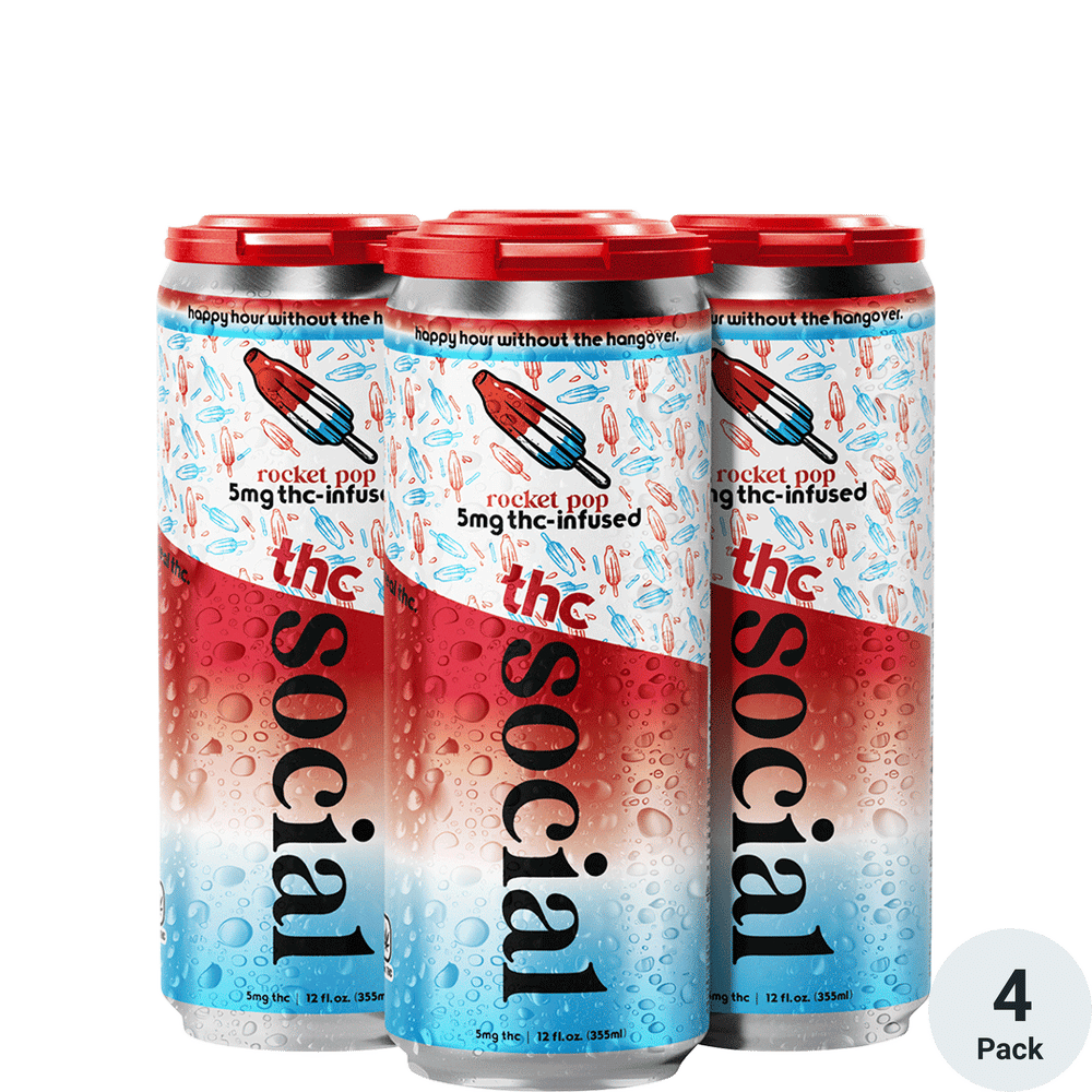Social THC 5mg Rocket Pop | Total Wine & More