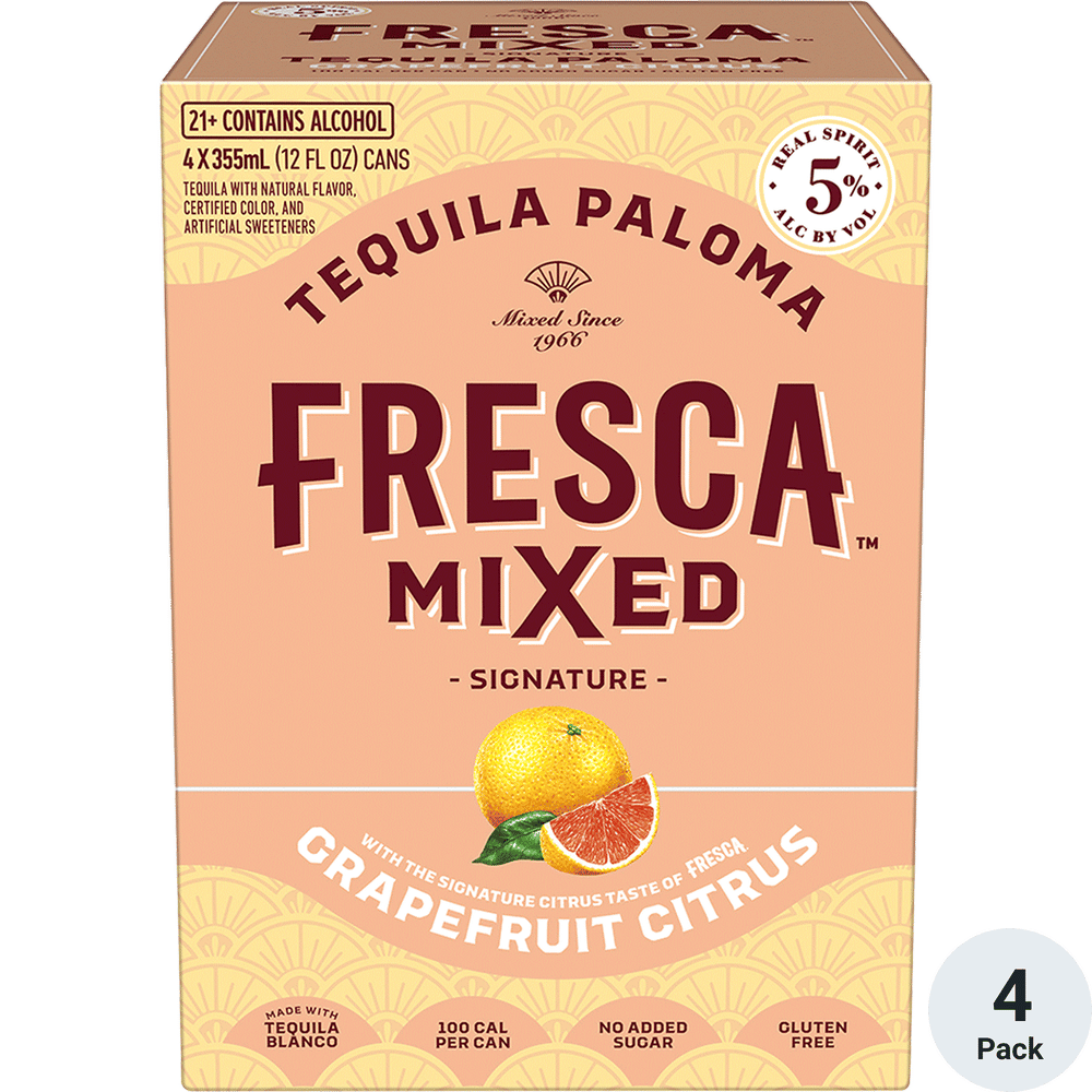Fresca Mixed Tequila Paloma | Total Wine & More