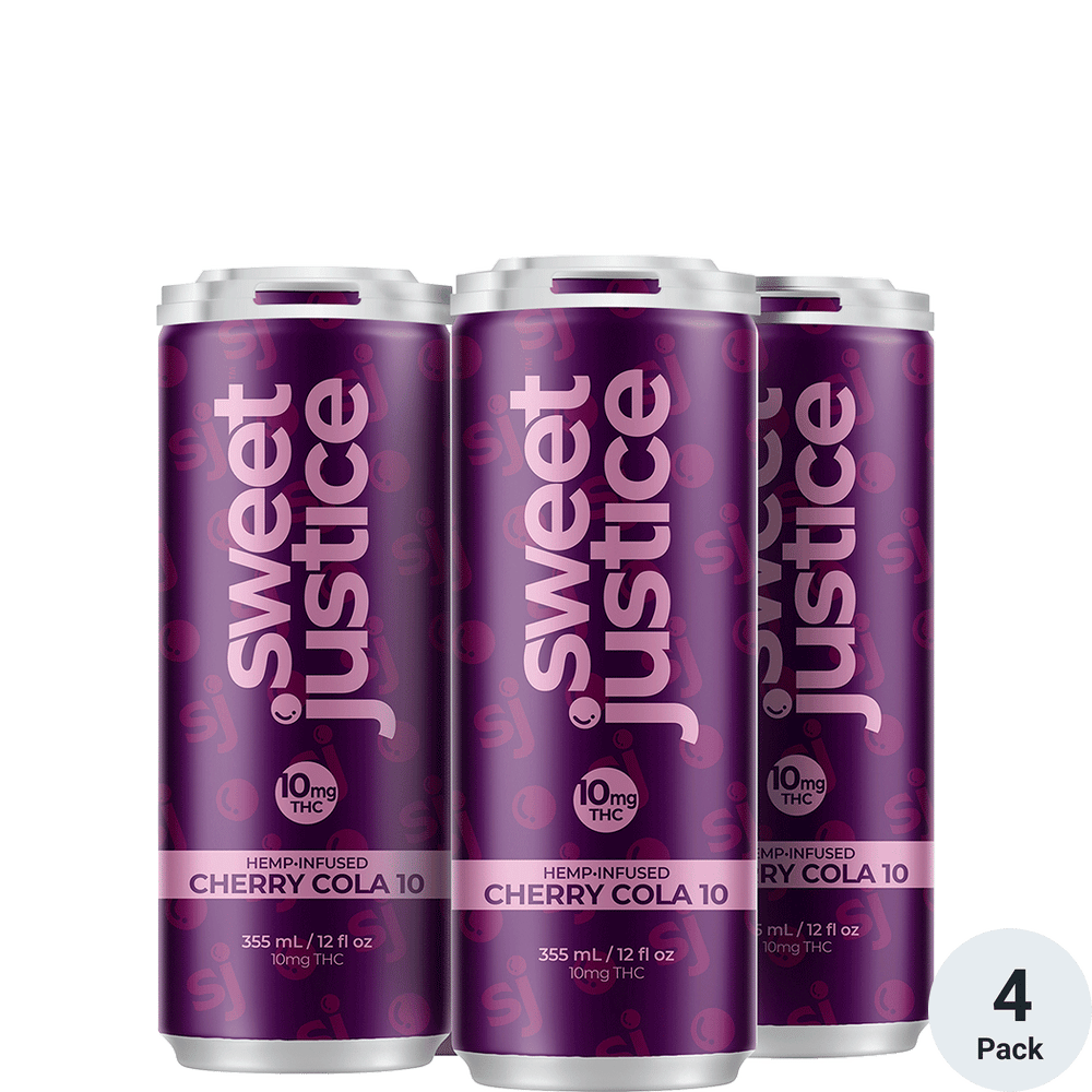 Sweet Justice THC 10mg Cherry Cola | Total Wine & More
