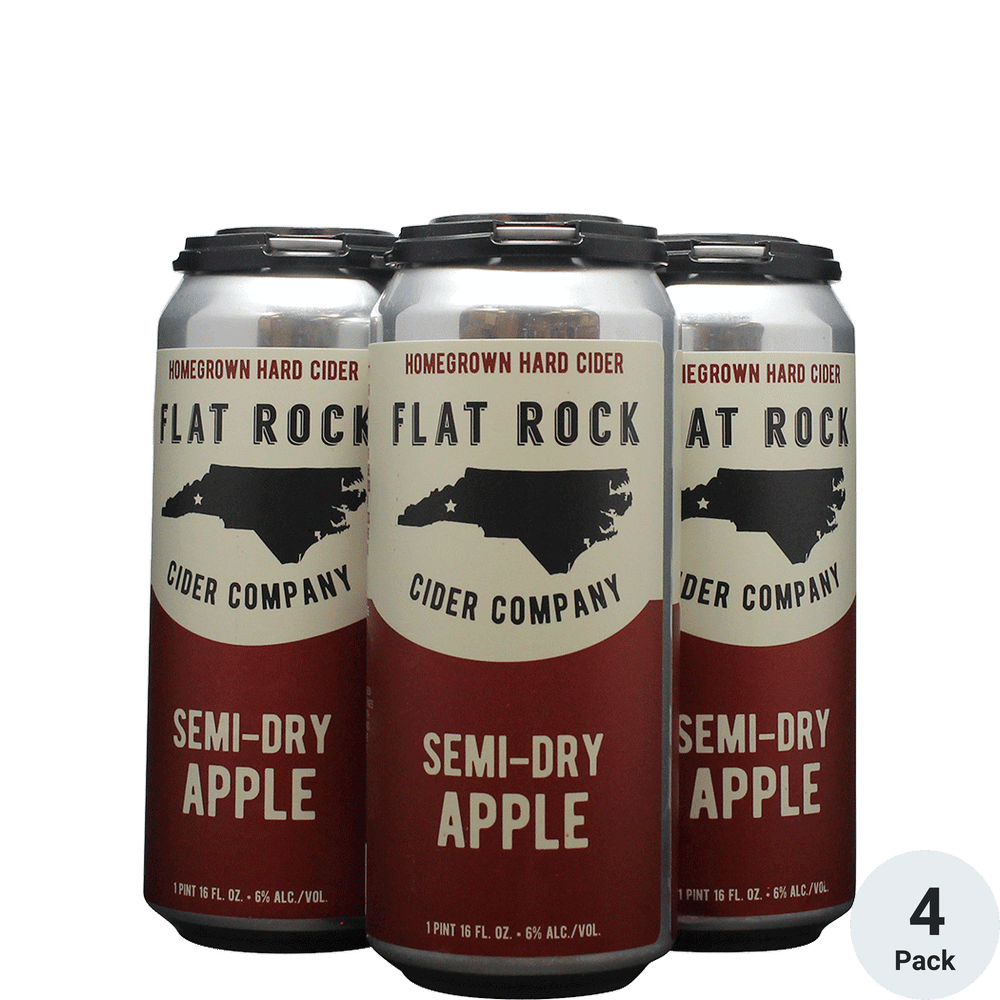 Flat Rock Semi-Dry Apple | Total Wine & More