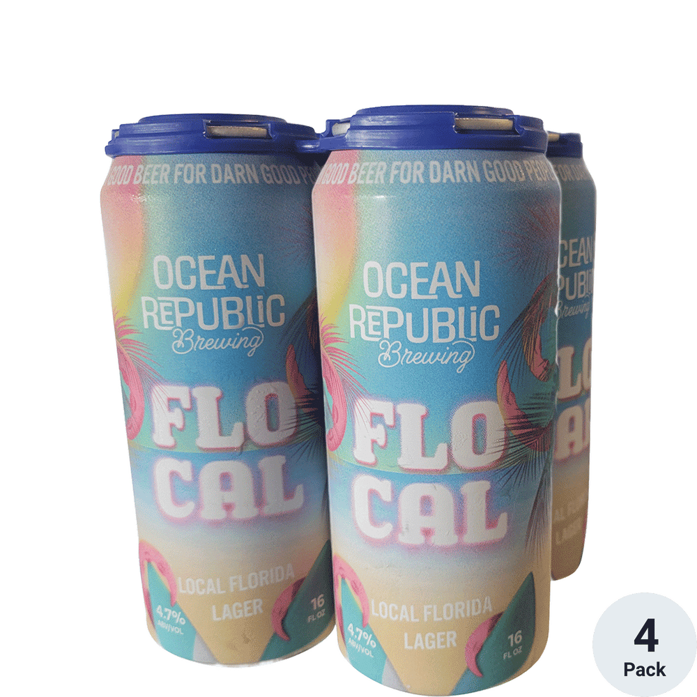 Ocean Republic Flo Cal Lager | Total Wine & More
