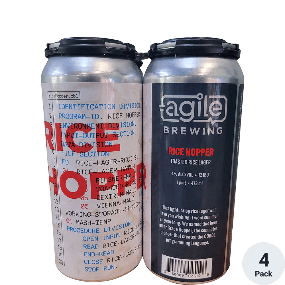 Agile Rice Hopper | Total Wine & More