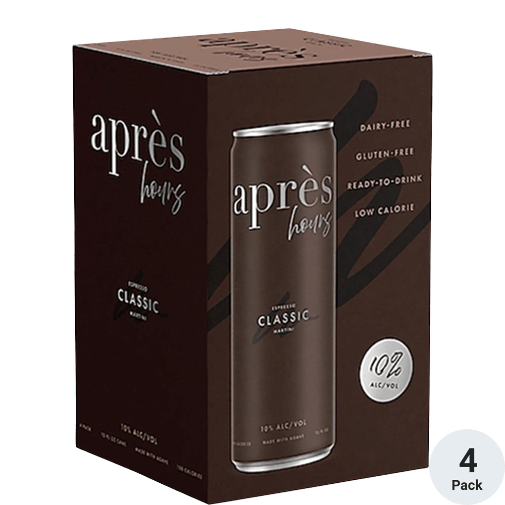 Apres Hours Classic Espresso Martini Cocktail | Total Wine & More