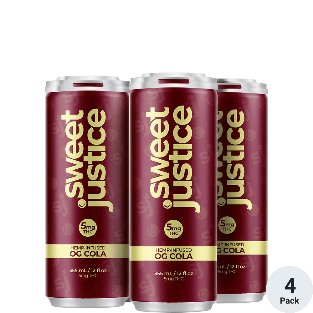 Sweet Justice THC 5mg OG Cola | Total Wine & More
