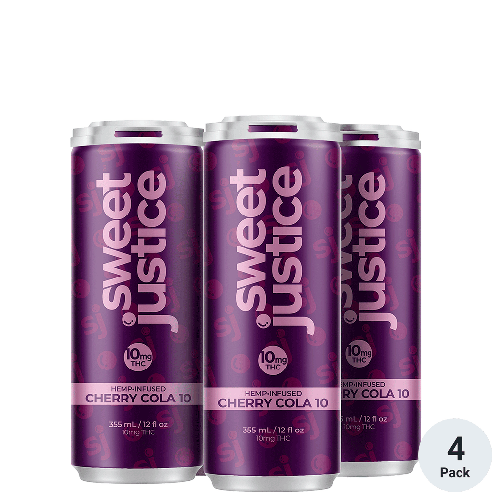 Sweet Justice THC 10mg Cherry Cola | Total Wine & More