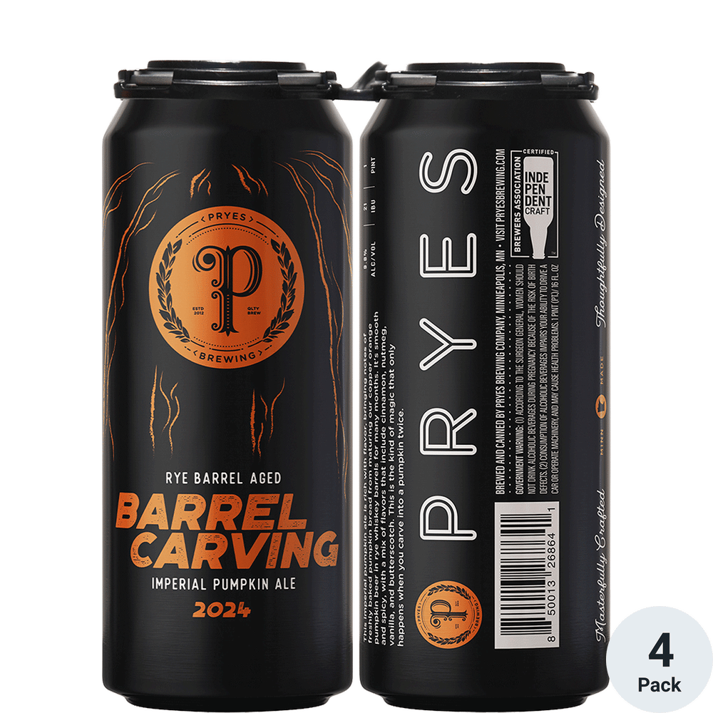 Pryes Barrel Carving | Total Wine & More