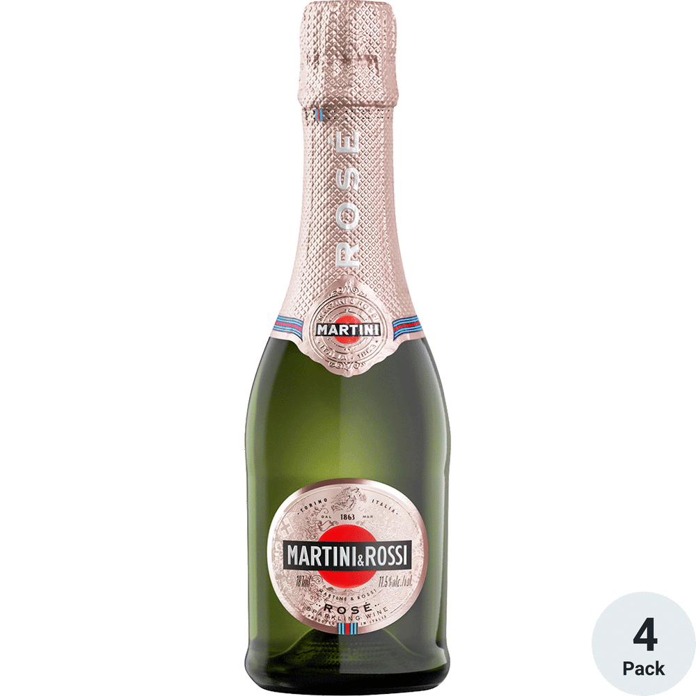 Martini & Rossi Sparkling Rose | Total Wine & More - 4pk-187ml Btls