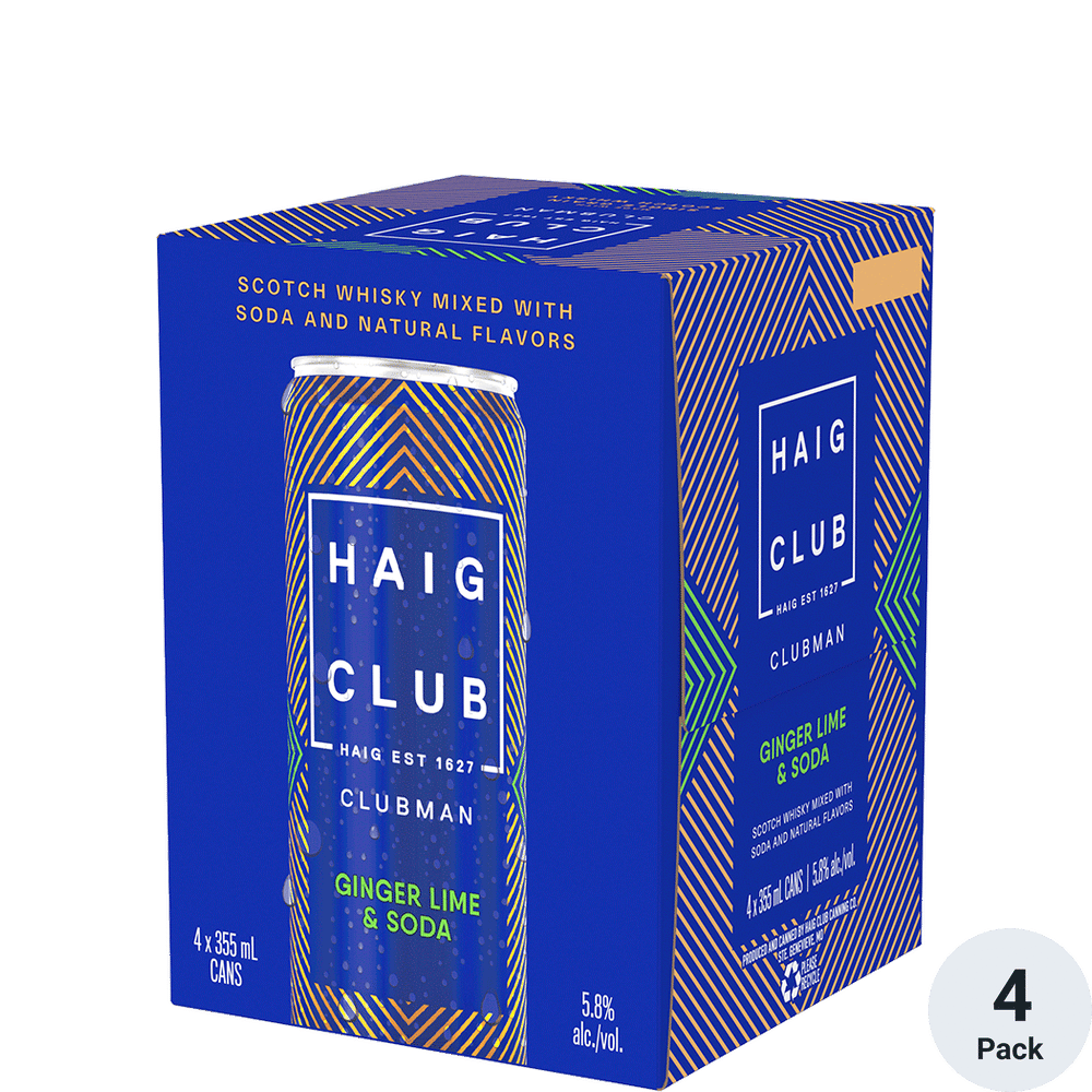 Haig Club Clubman Ginger Lime and Soda | Total Wine & More