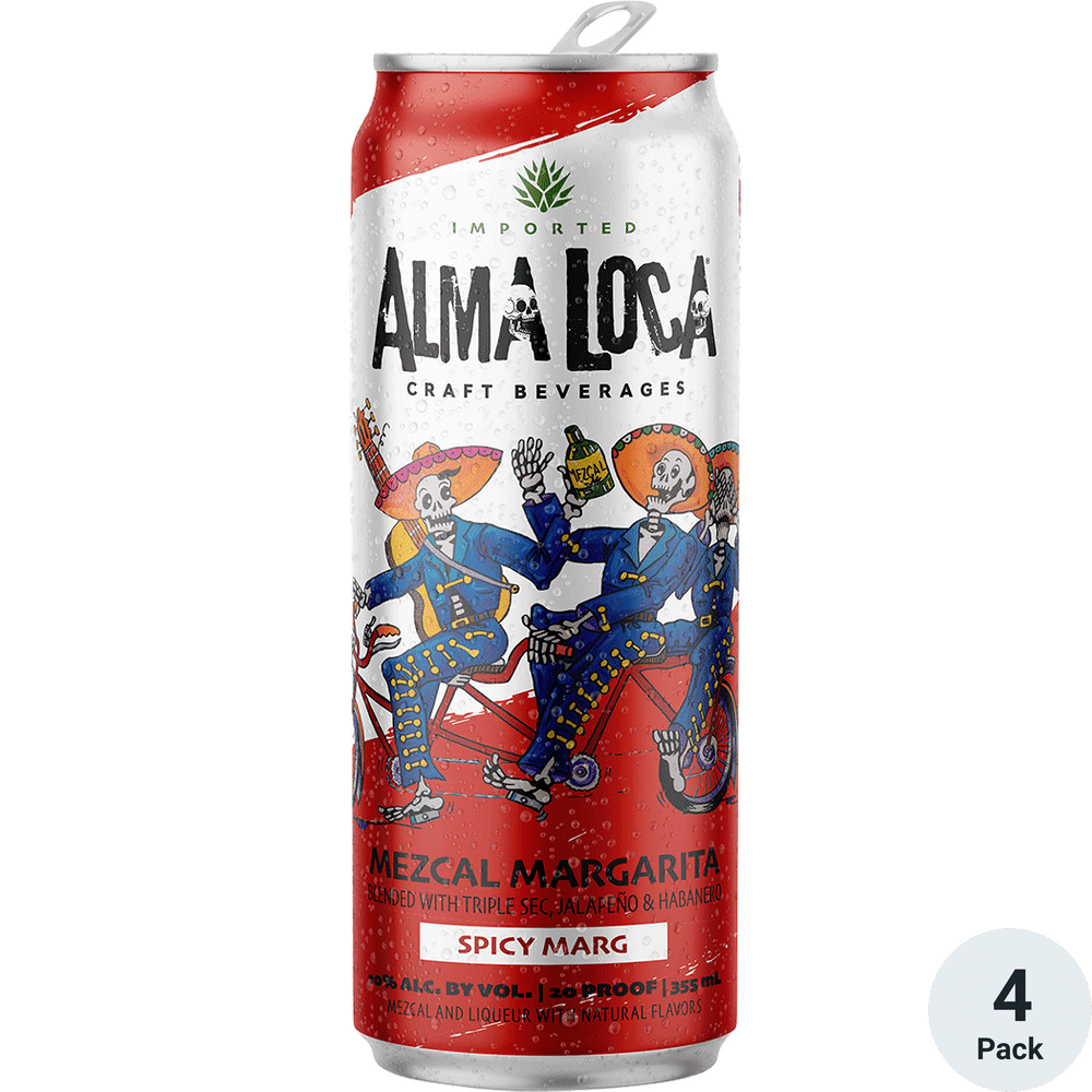 Alma Loca Spicy Mezcal Margarita | Total Wine & More