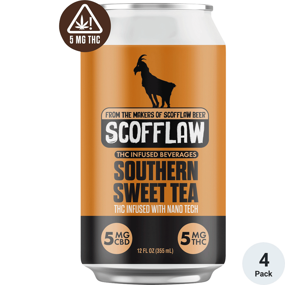 Scofflaw THC 5mg Southern Sweet Tea | Total Wine & More