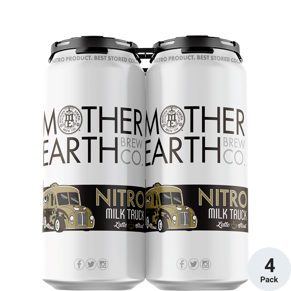 Mother Earth Brew NITRO Milk Truck Latte Stout | Total Wine & More