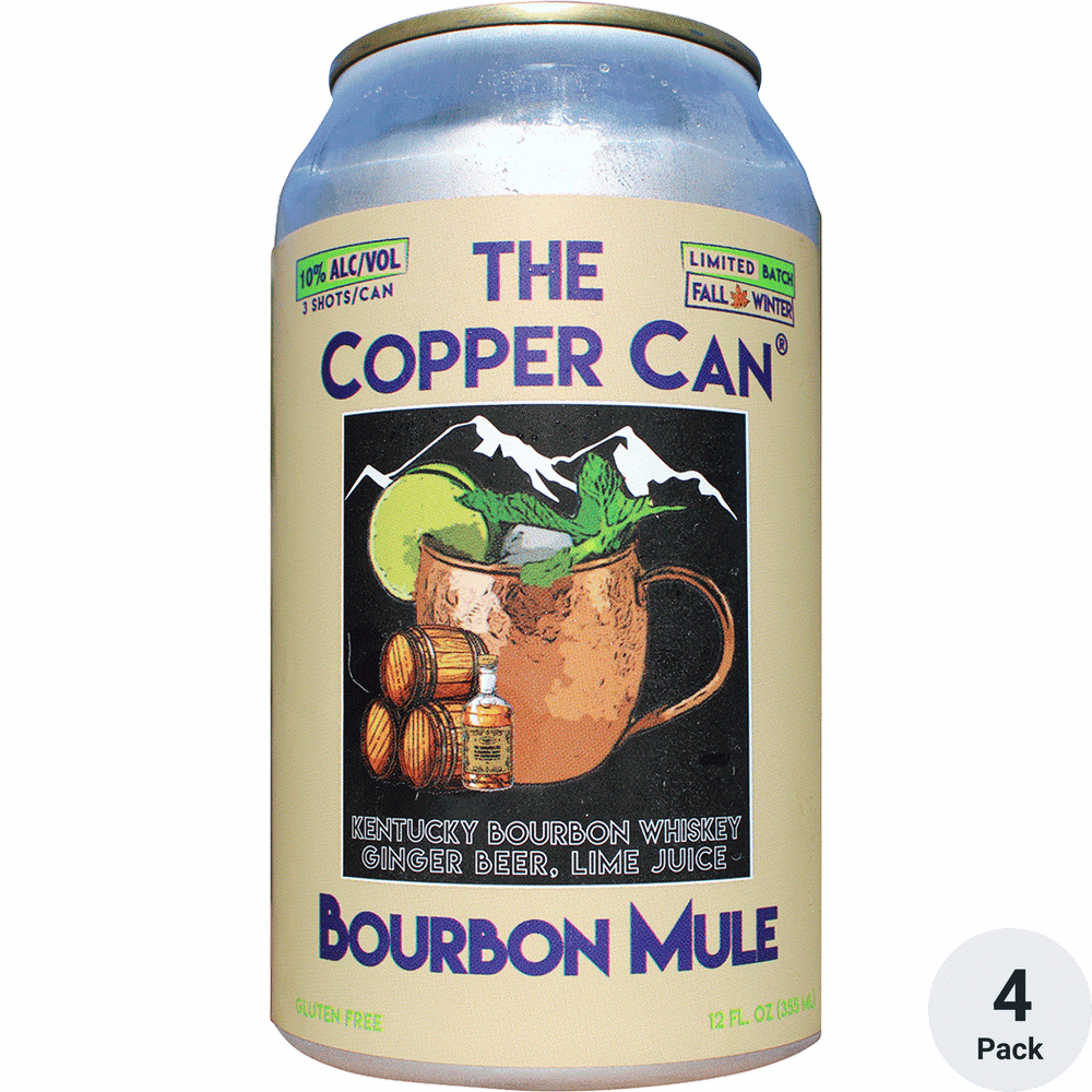 The Copper Can Bourbon Mule | Total Wine & More