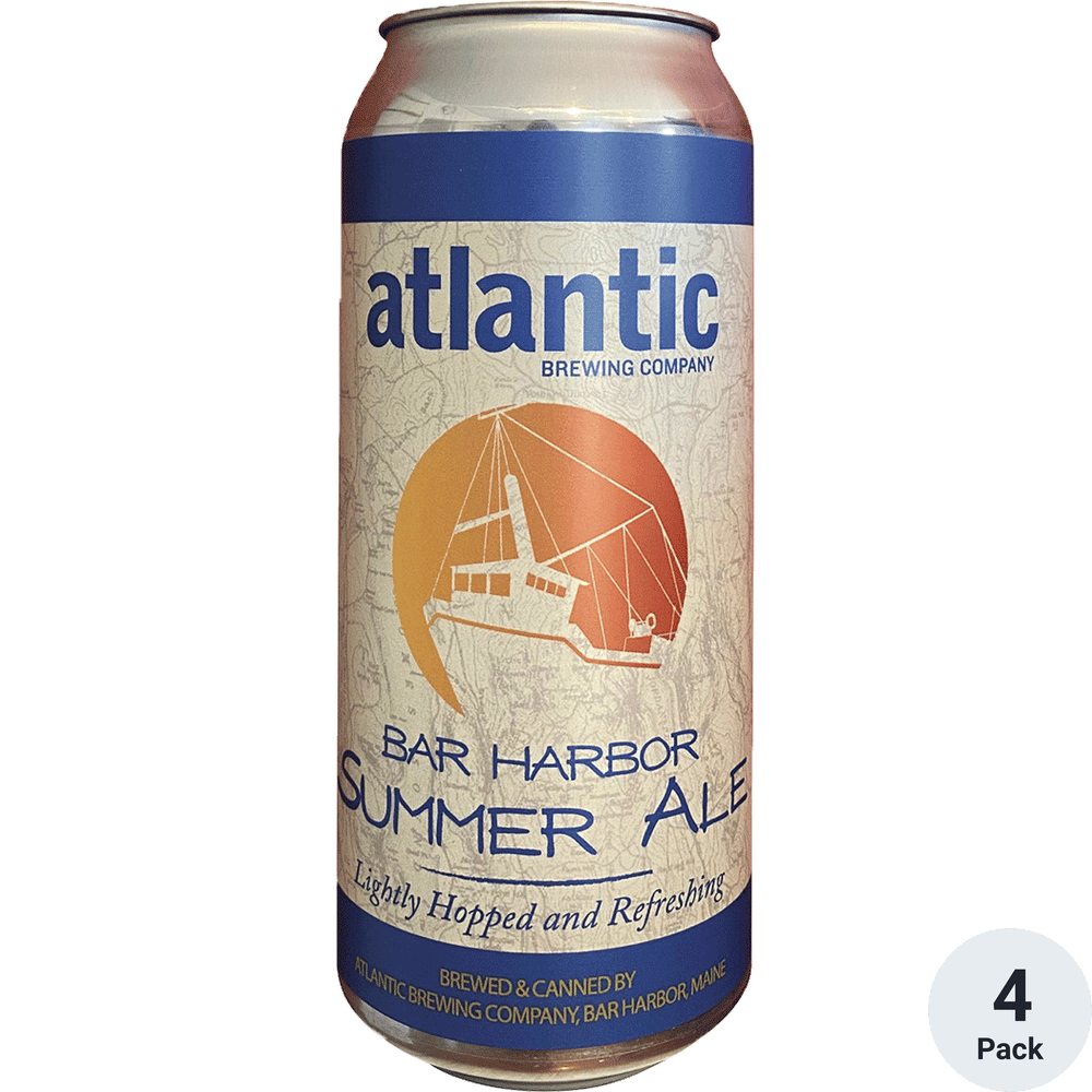 Atlantic Bar Harbor Summer Ale | Total Wine & More - 4pk-16oz Cans