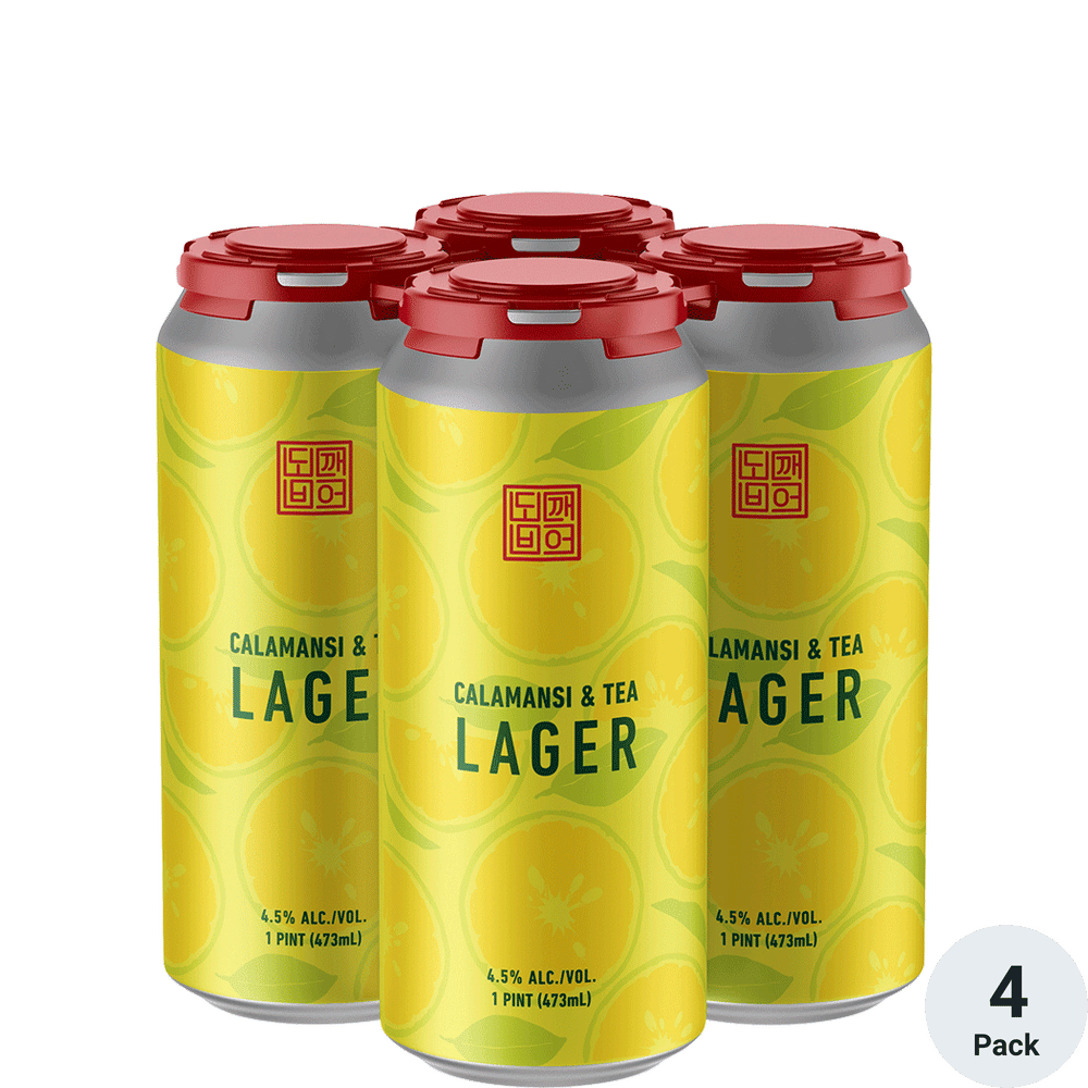 Dokkaebier Calamansi & Tea Lager | Total Wine & More