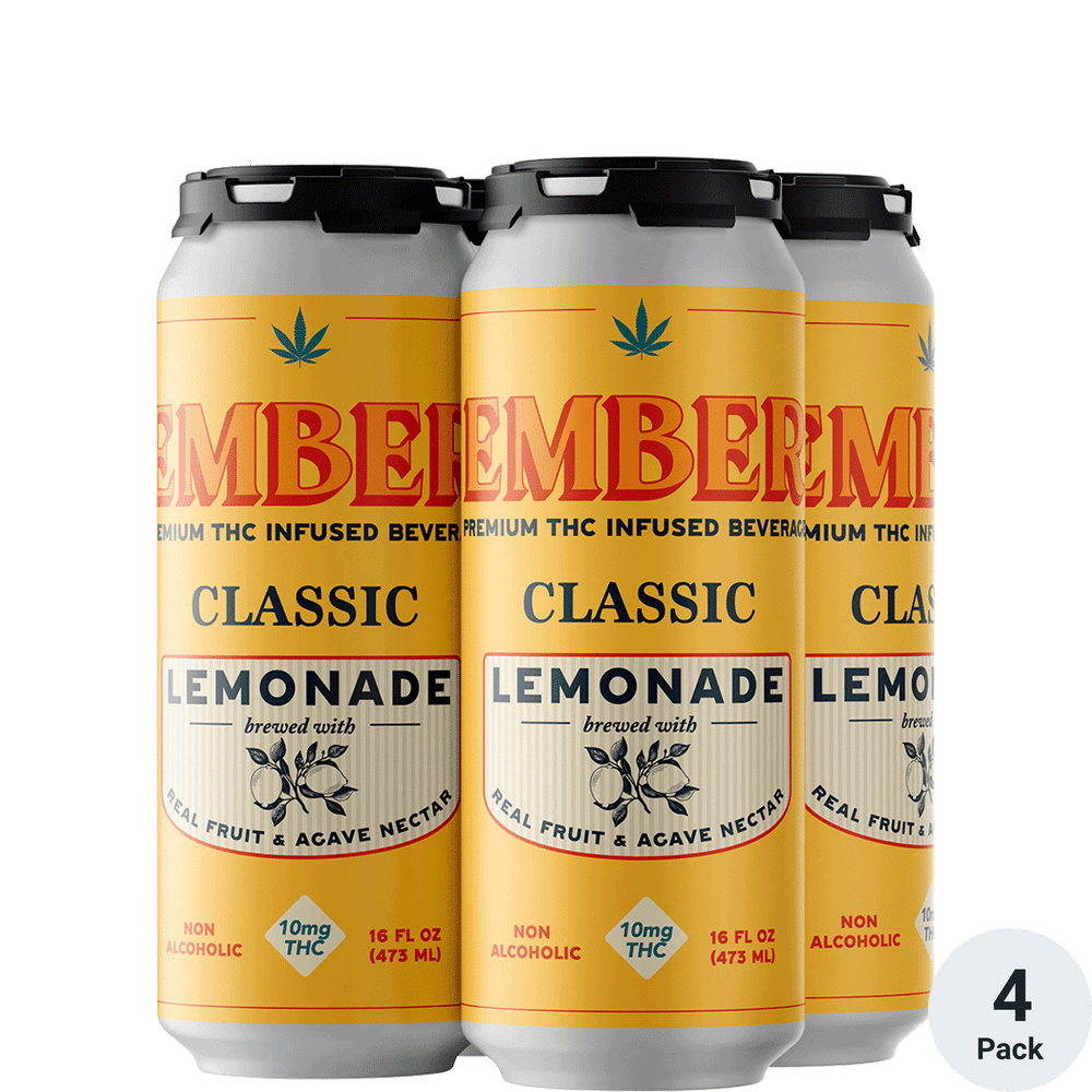Ember THC 10mg Classic Lemonade | Total Wine & More