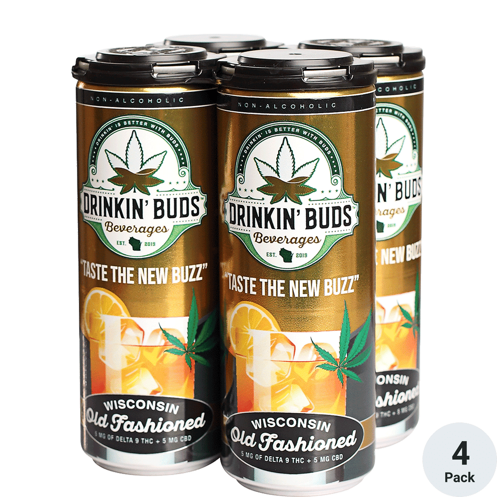 Drinking' Buds THC 5mg Wisconsin Old Fashioned | Total Wine & More