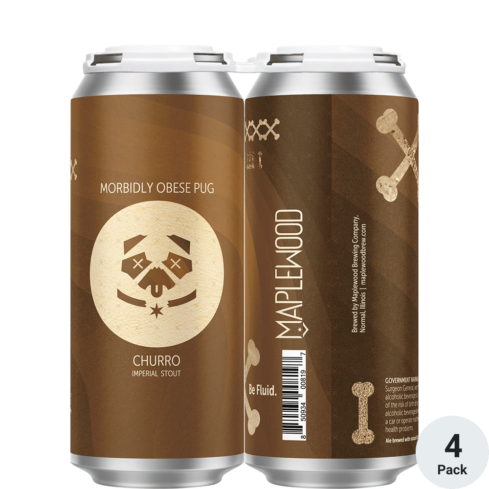 Maplewood Morbidly Obese Pug Churro | Total Wine & More