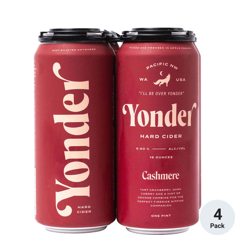Yonder Cashmere Cider | Total Wine & More