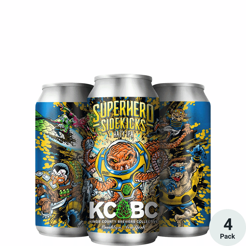 KCBC Superhero Sidekick | Total Wine & More - 4pk-16oz Cans