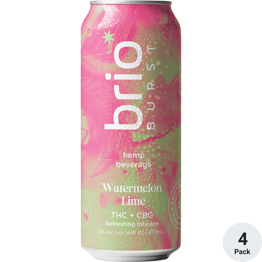 Brio THC 10mg Watermelon Lime | Total Wine & More