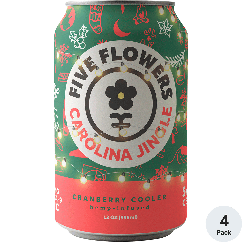 Five Flowers THC 5mg Carolina Jingle | Total Wine & More