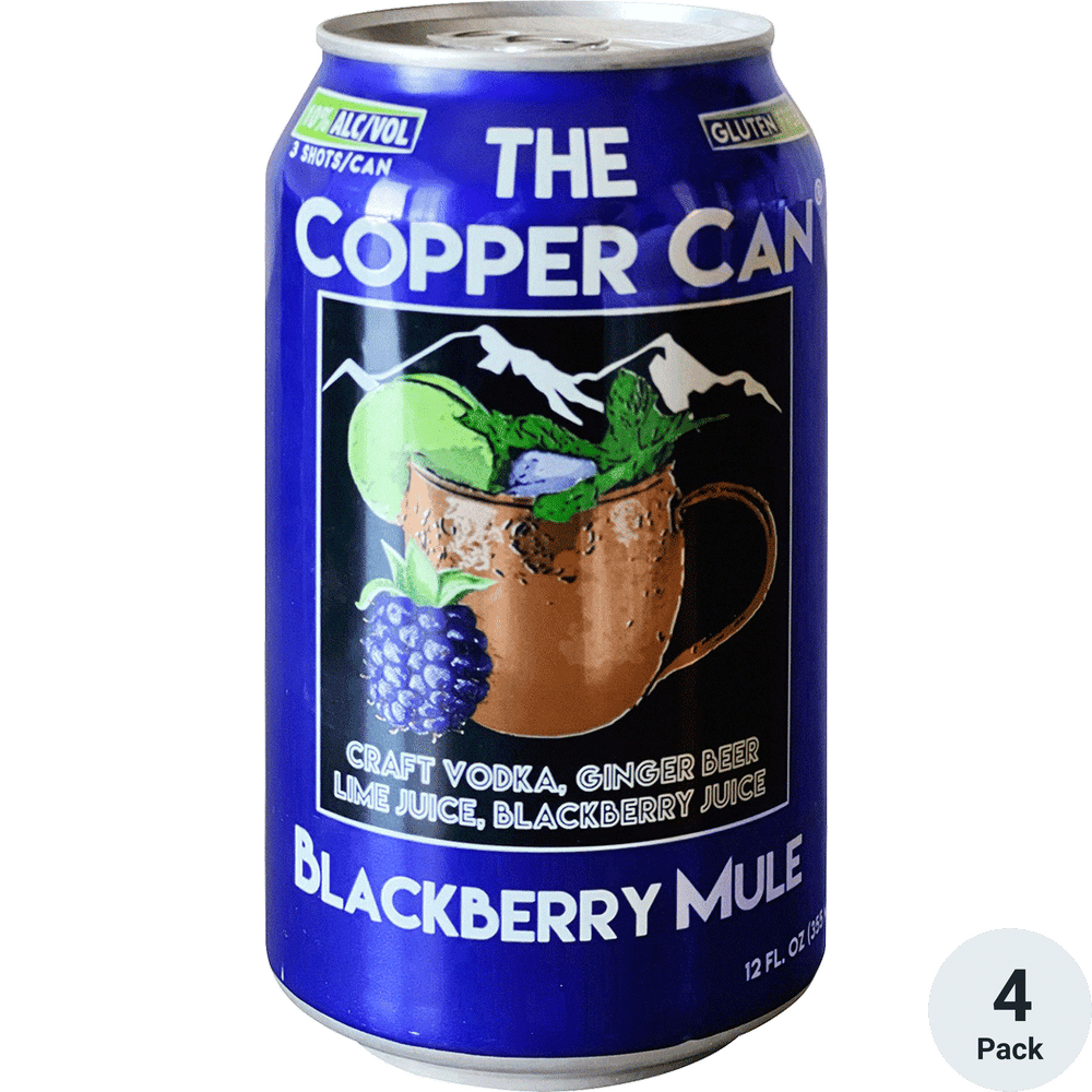 The Copper Can Blackberry Mule | Total Wine & More