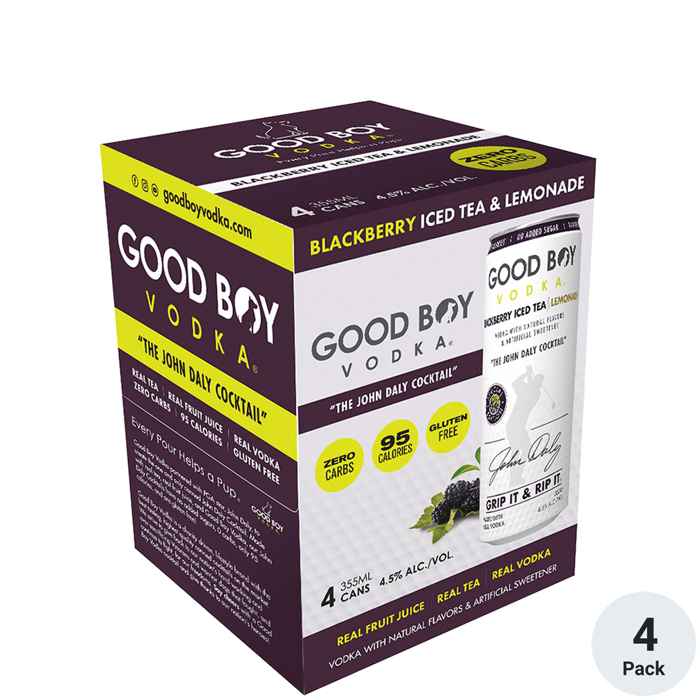 Good Boy John Daly Blackberry Iced Tea and Lemonade | Total Wine & More
