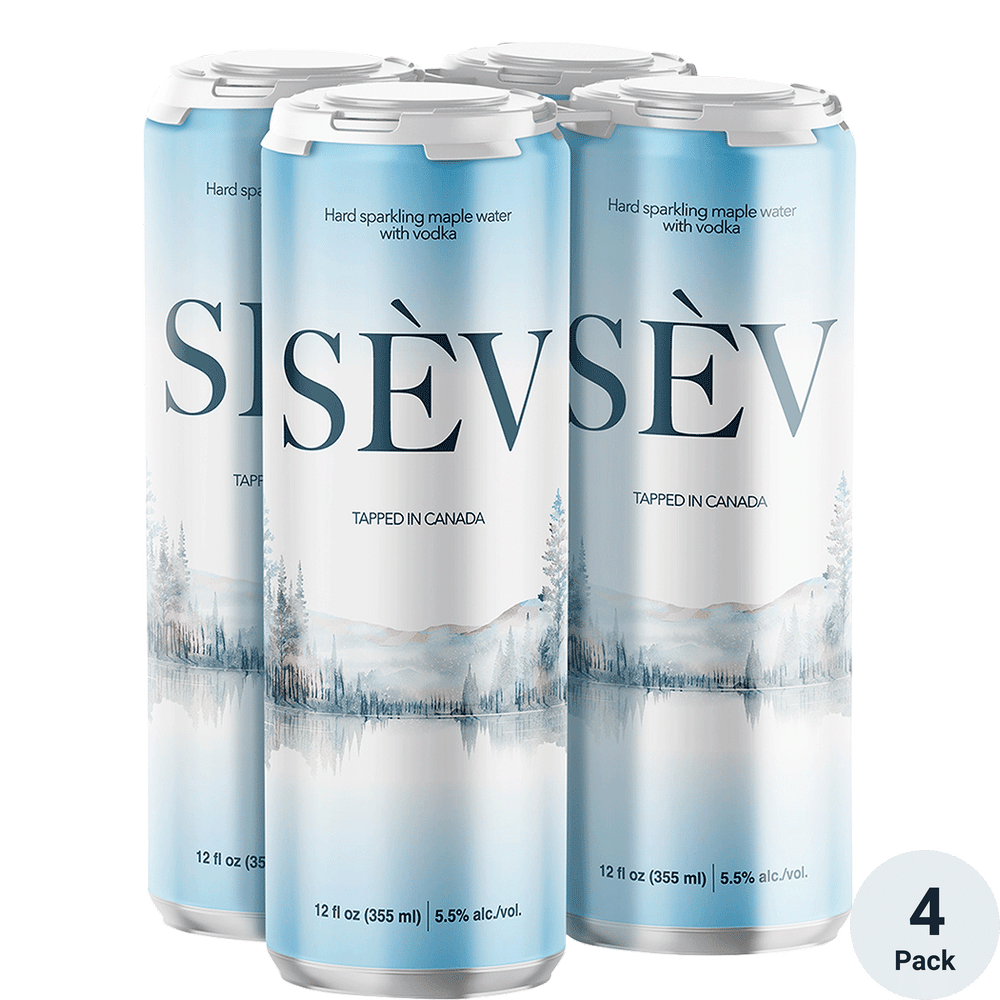 SEV Hard Sparkling Vodka Maple Water | Total Wine & More