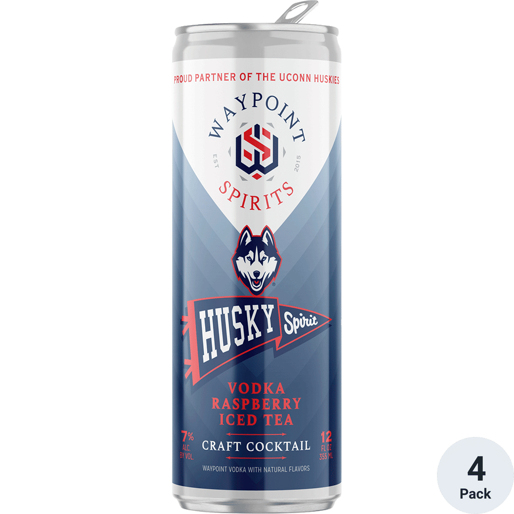 Waypoint Husky Vodka Raspberry Iced Tea | Total Wine & More