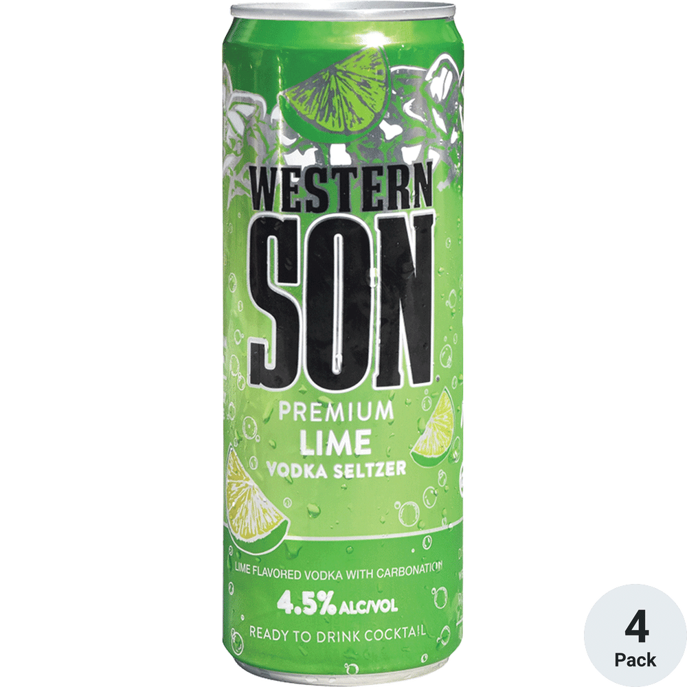 Western Son Lime Vodka Seltzer | Total Wine & More