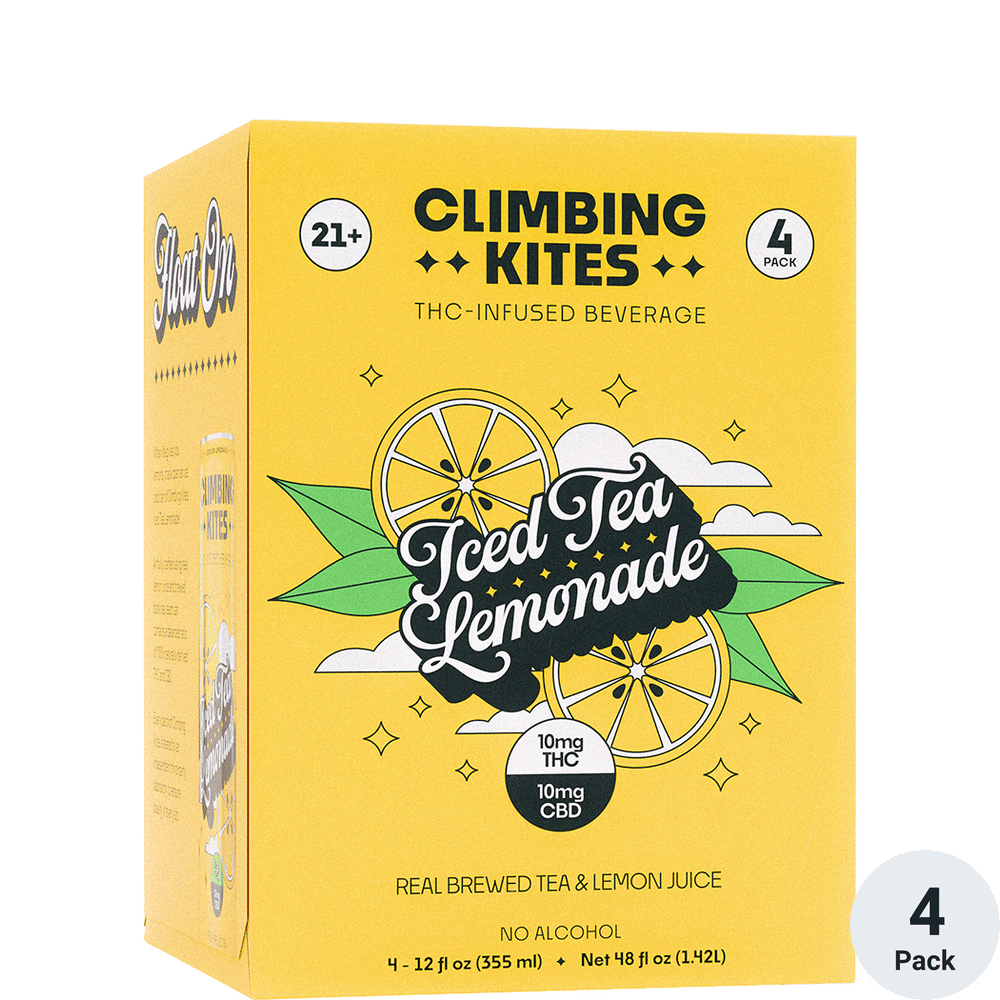 Climbing Kites THC 10mg Iced Tea | Total Wine & More