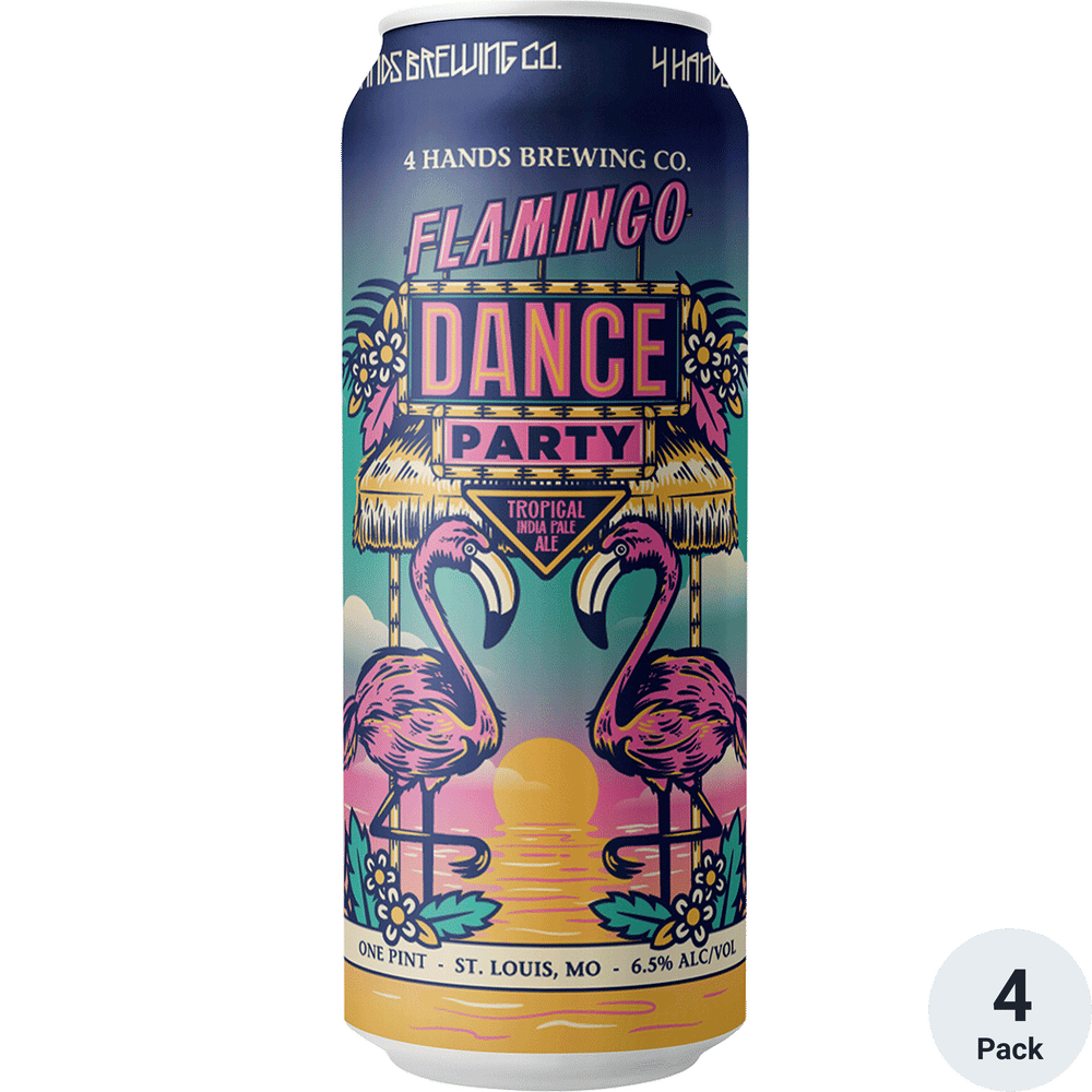 4 Hands Flamingo Dance Party | Total Wine & More