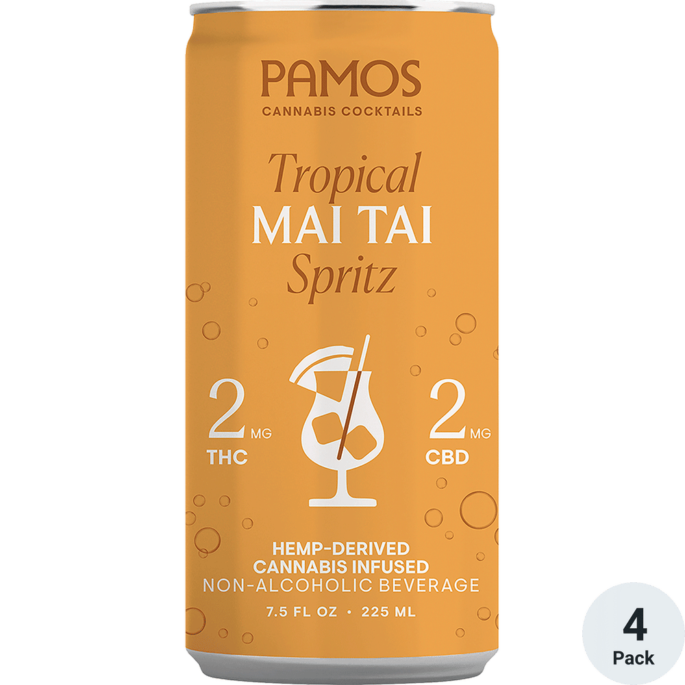 Pamos THC 2mg Tropical Mai Tai VA | Total Wine & More