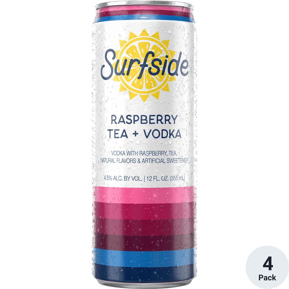 Surfside Vodka Raspberry Tea | Total Wine & More