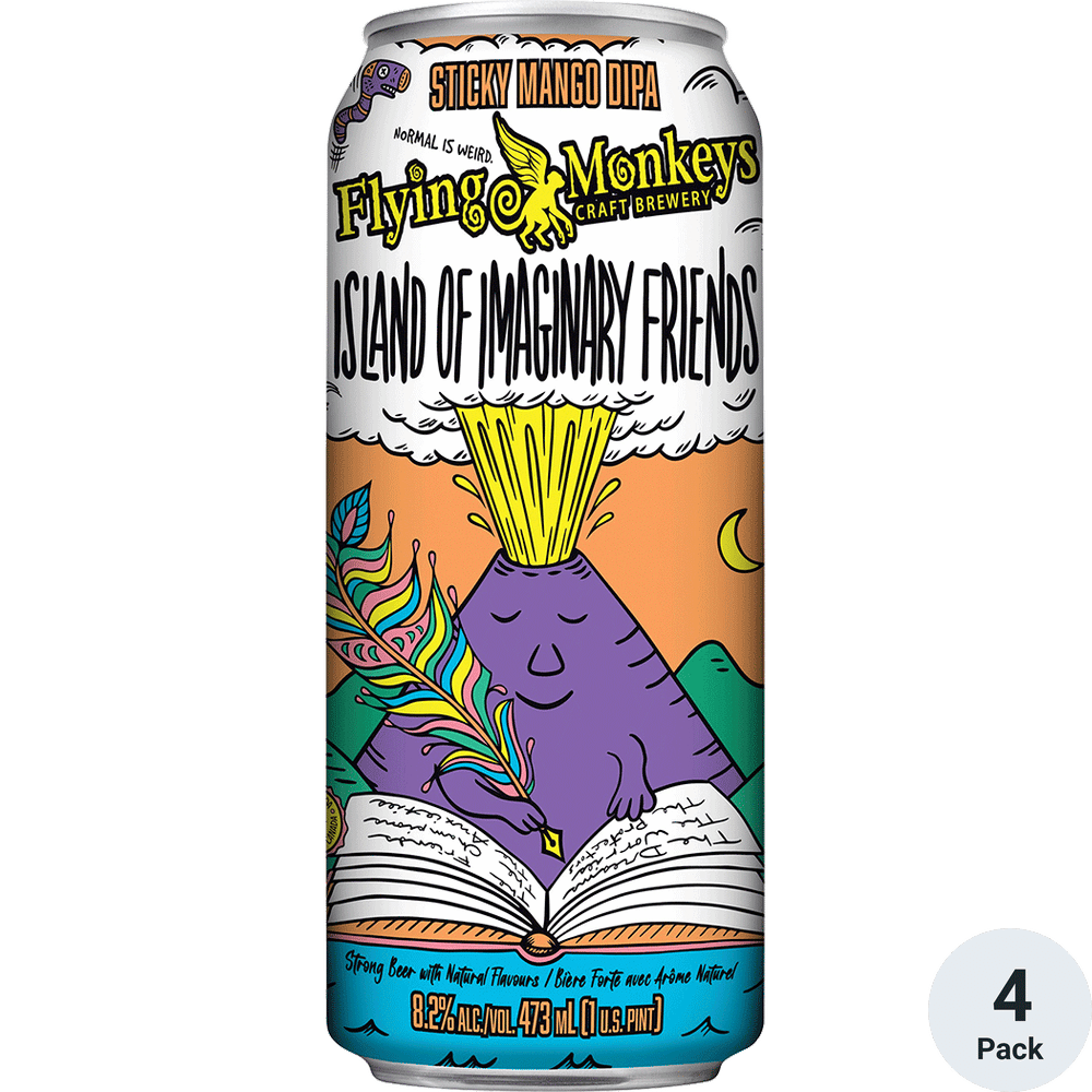 Flying Monkeys Sticky Mango DIPA | Total Wine & More