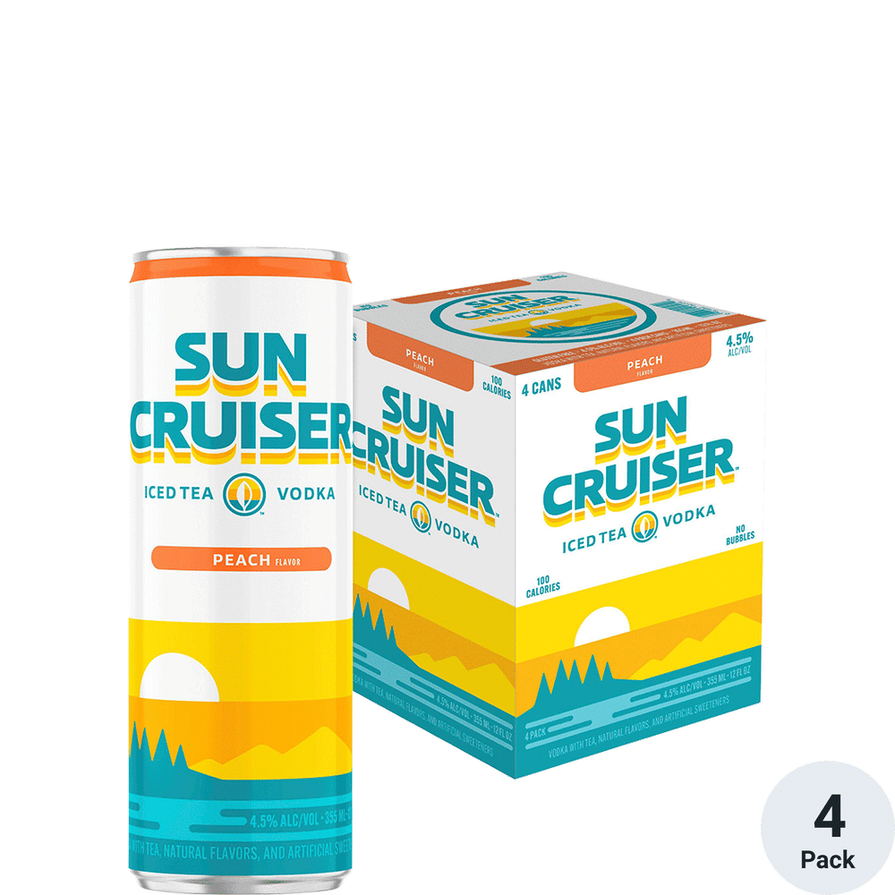 Sun Cruiser Iced Tea Vodka Peach Iced Tea | Total Wine & More